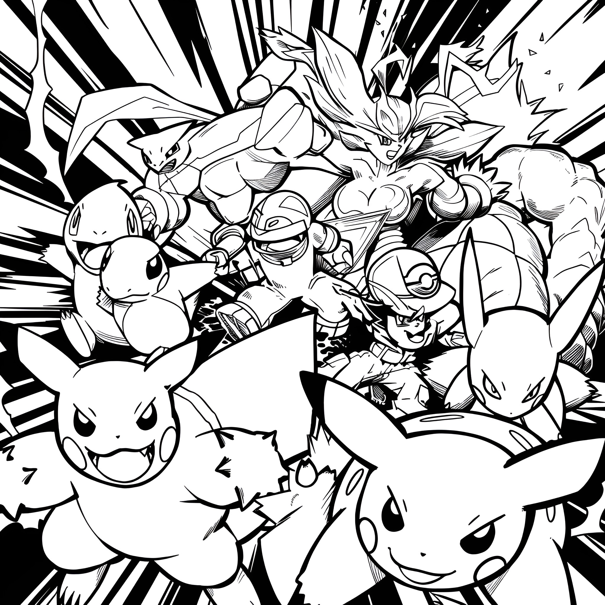 Best Pokemon Coloring Pages (Free Printable PDF)