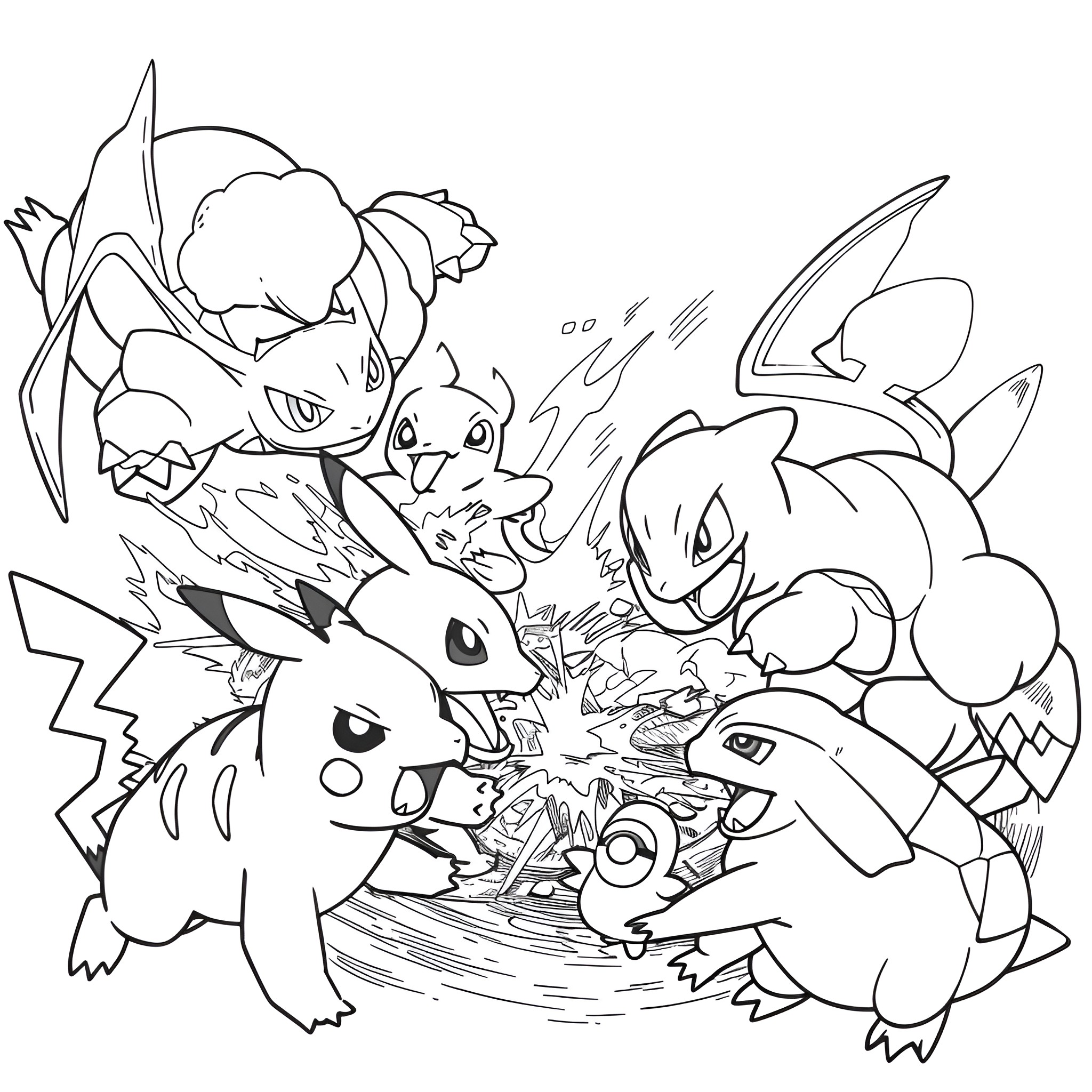 Best Pokemon Coloring Pages (Free Printable PDF)