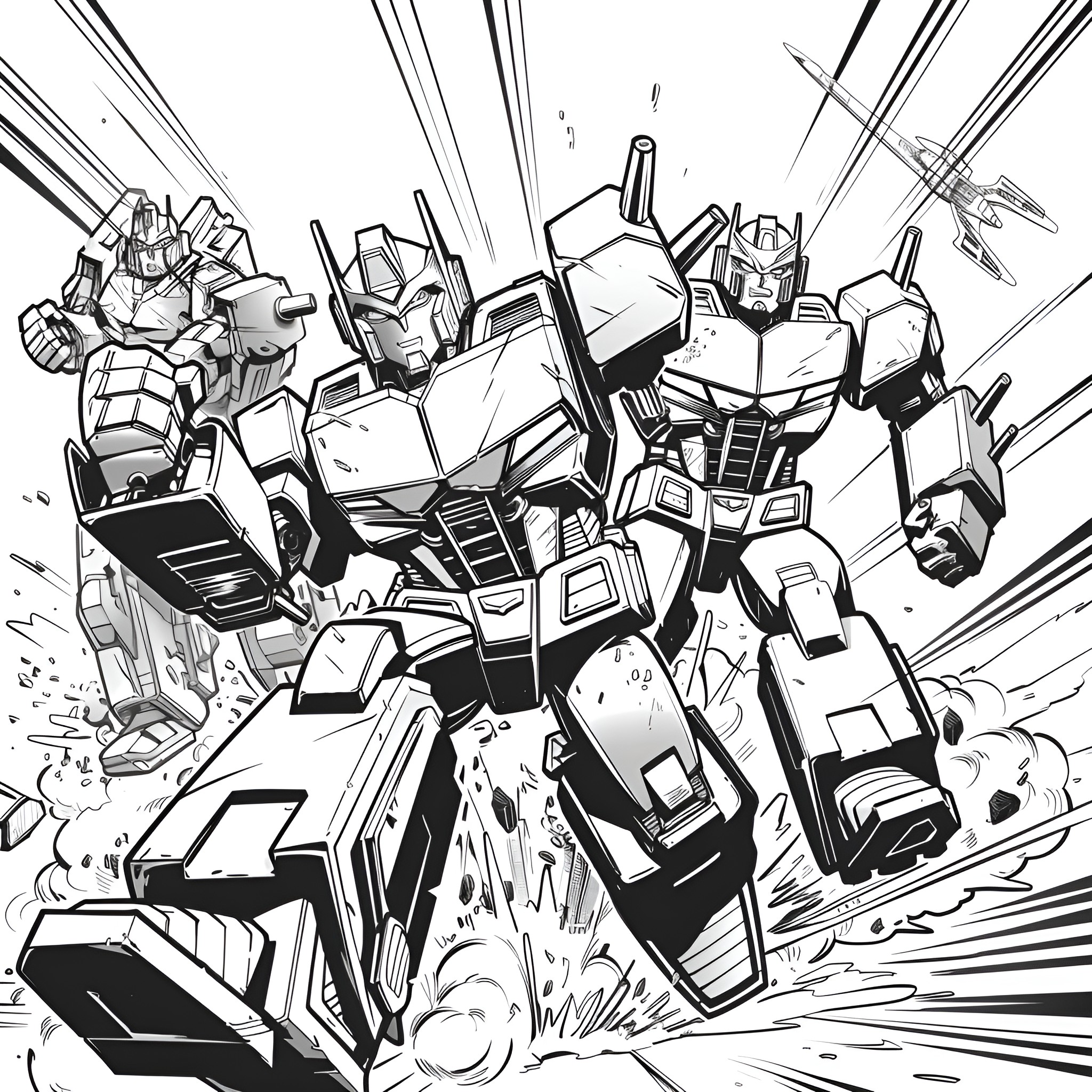 32 Best Transformers Coloring Pages (Free Printable PDFs)