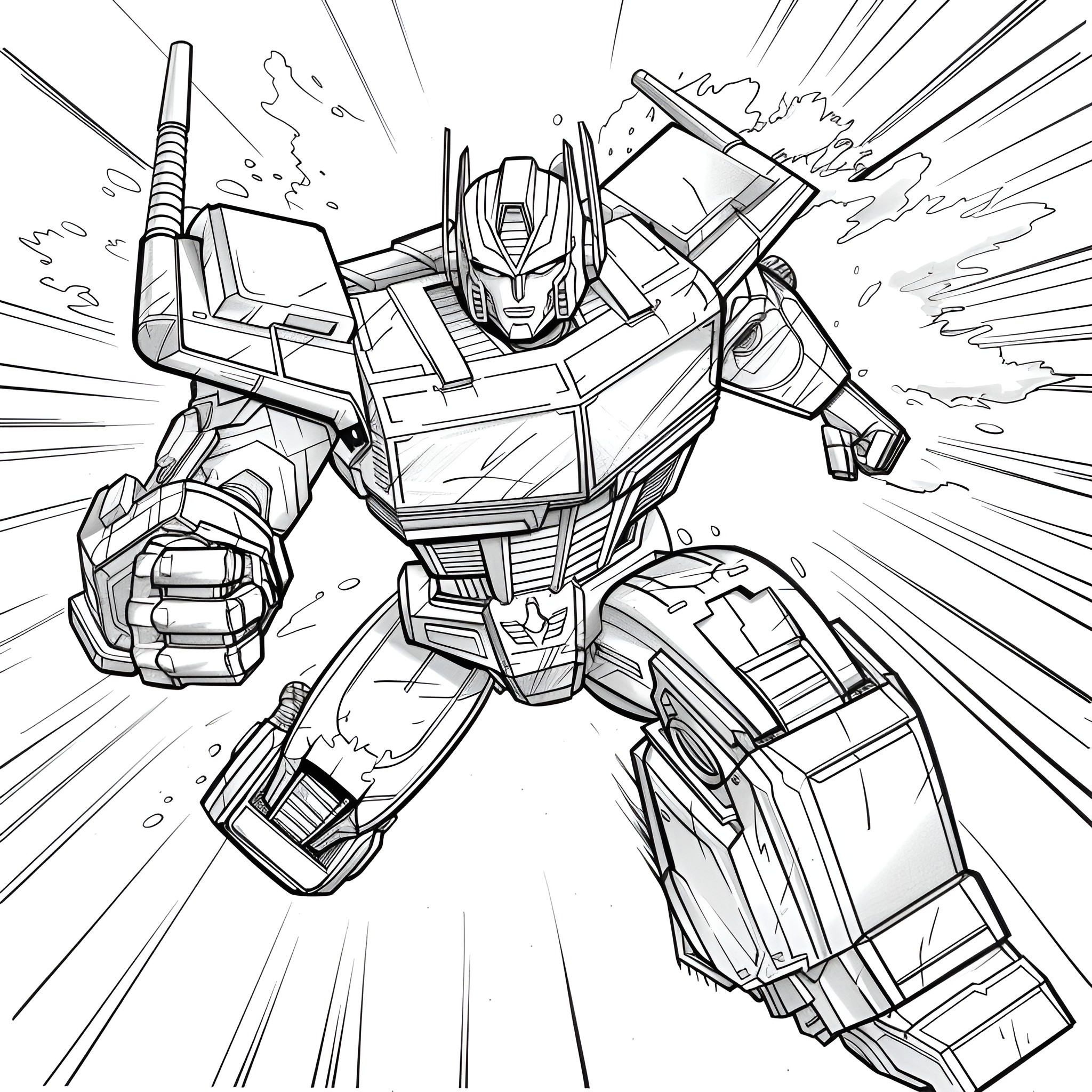 32 Best Transformers Coloring Pages (Free Printable PDFs)