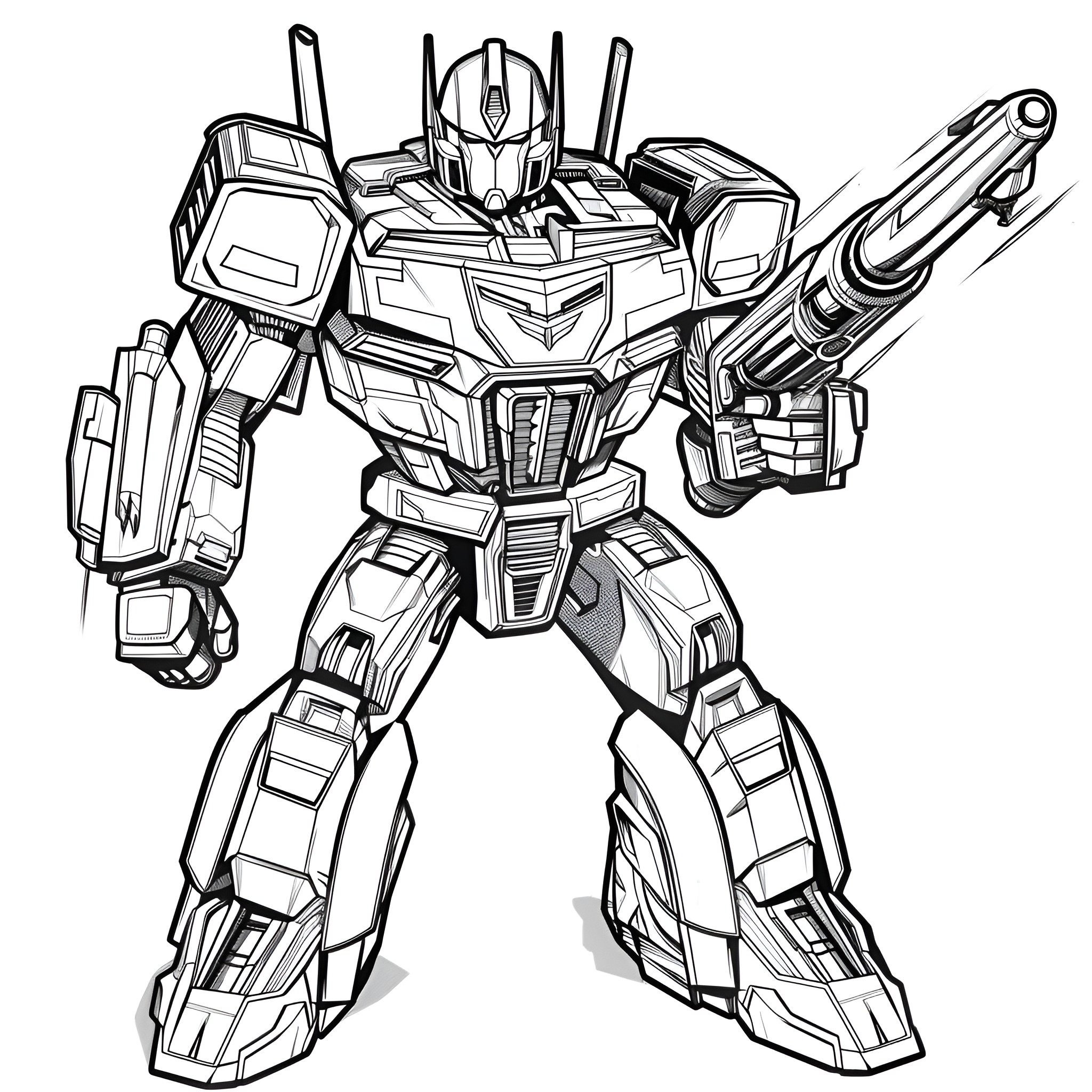 32 Best Transformers Coloring Pages (Free Printable PDFs)