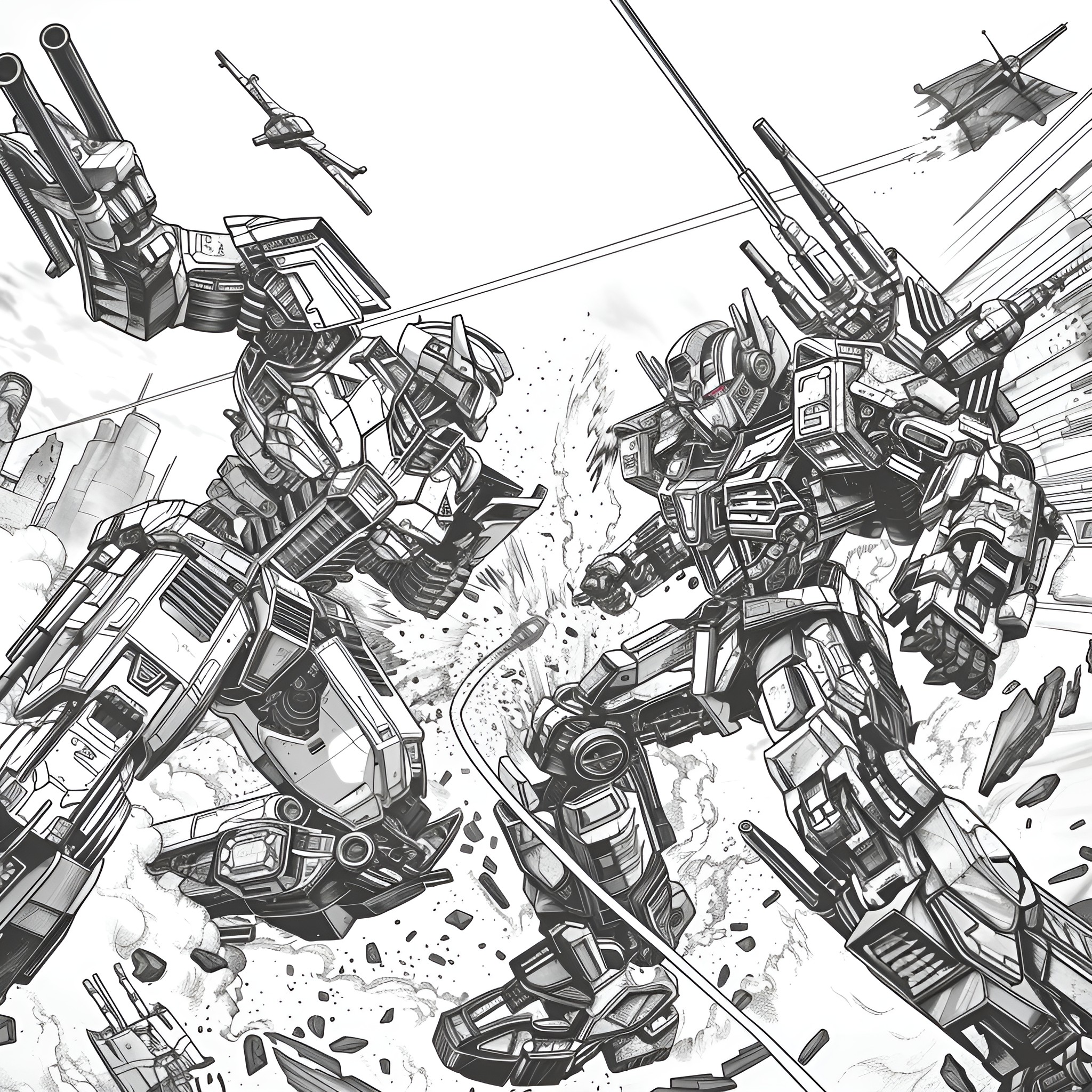 32 Best Transformers Coloring Pages (Free Printable PDFs)