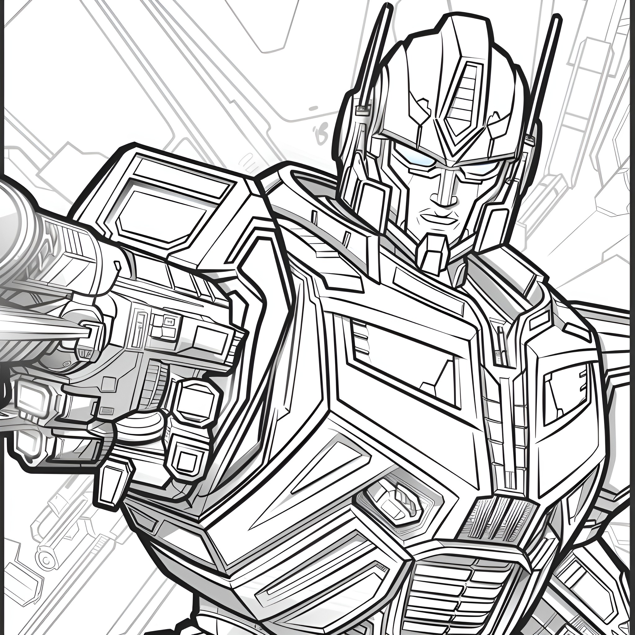 32 Best Transformers Coloring Pages (Free Printable PDFs)