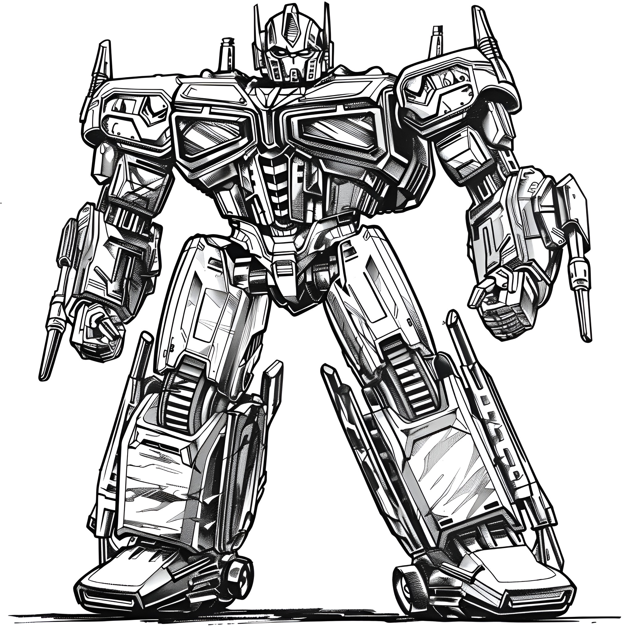 32 Best Transformers Coloring Pages (Free Printable PDFs)