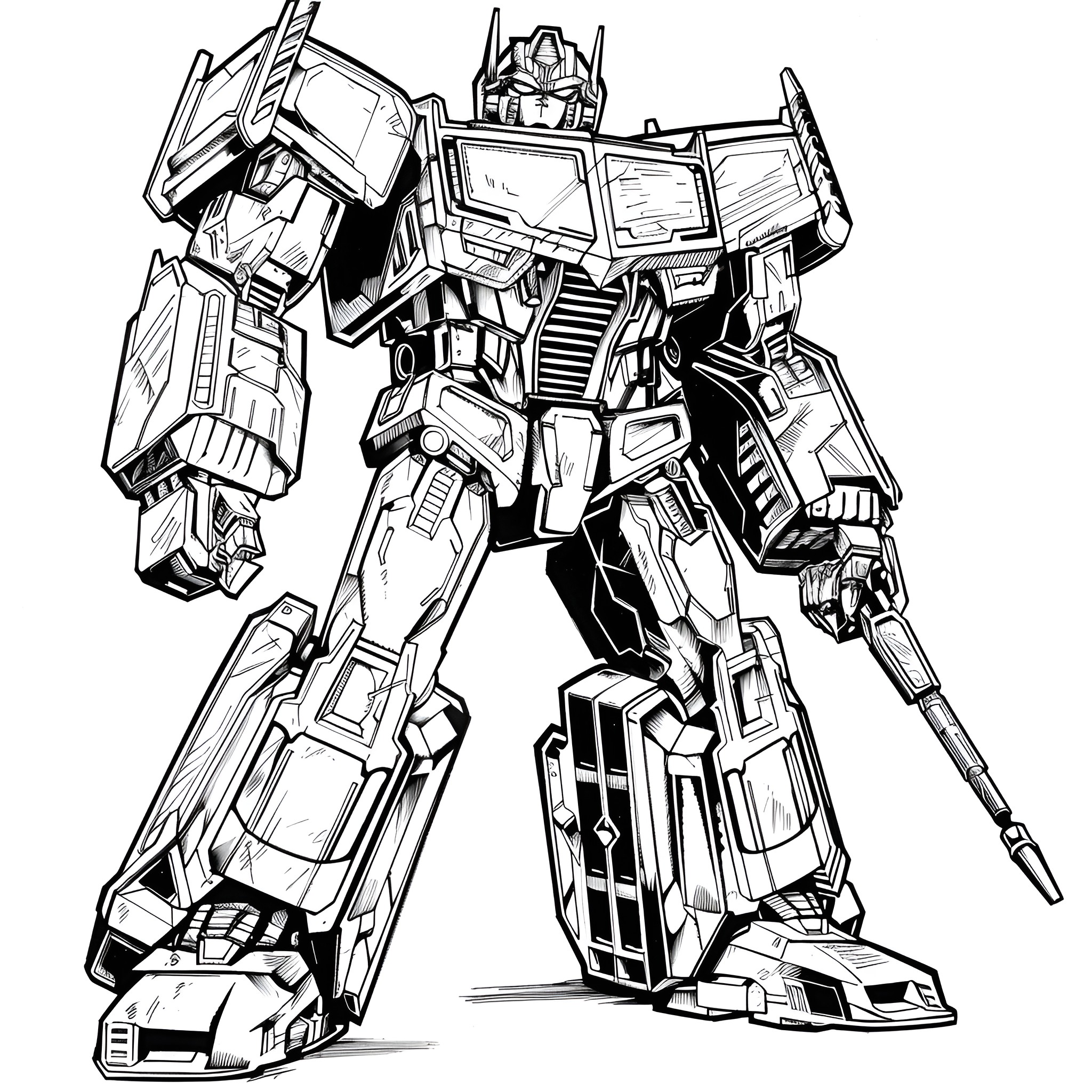 32 Best Transformers Coloring Pages (Free Printable PDFs)
