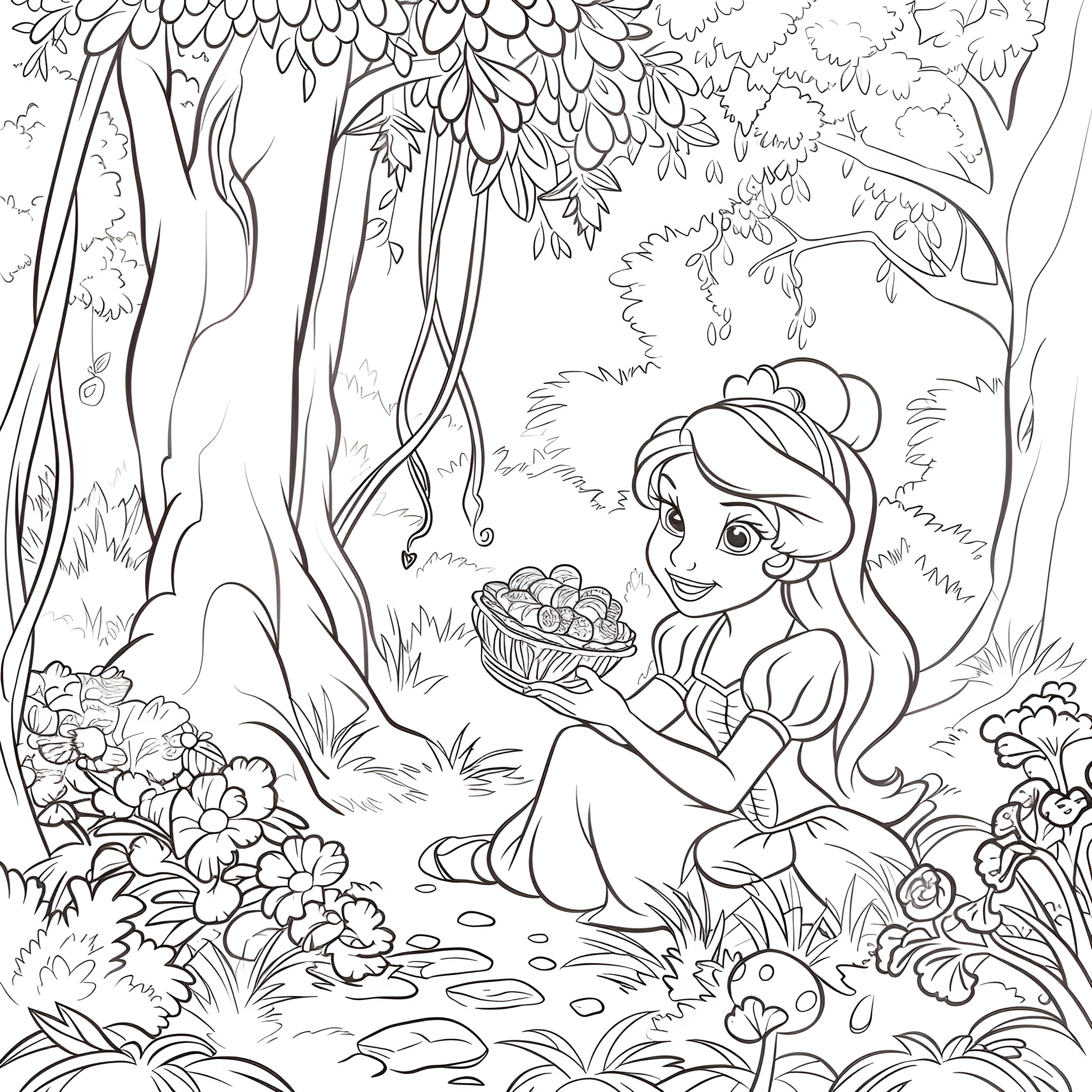 220 Best Disney Princess Coloring Pages (Free Printable PDFs)