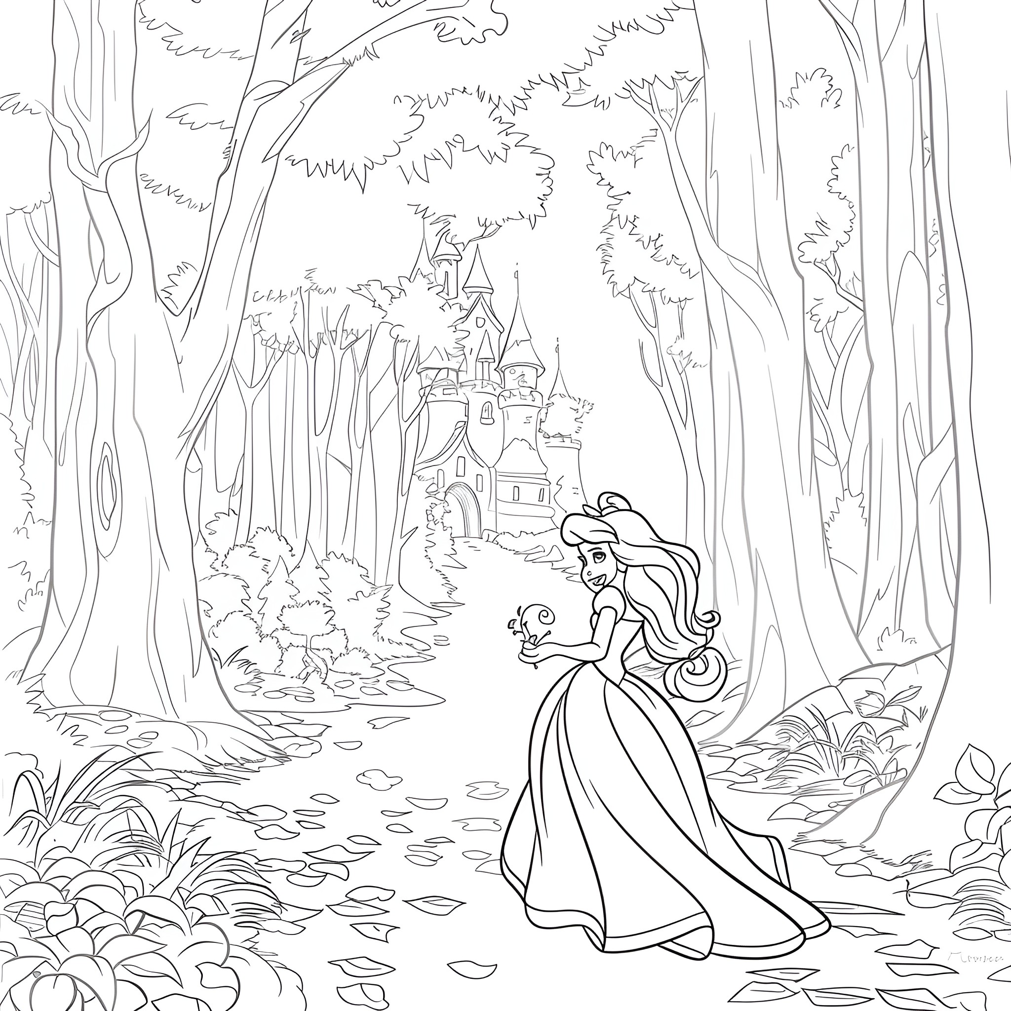 Best Disney Princess Coloring Pages (Free Printable PDF)