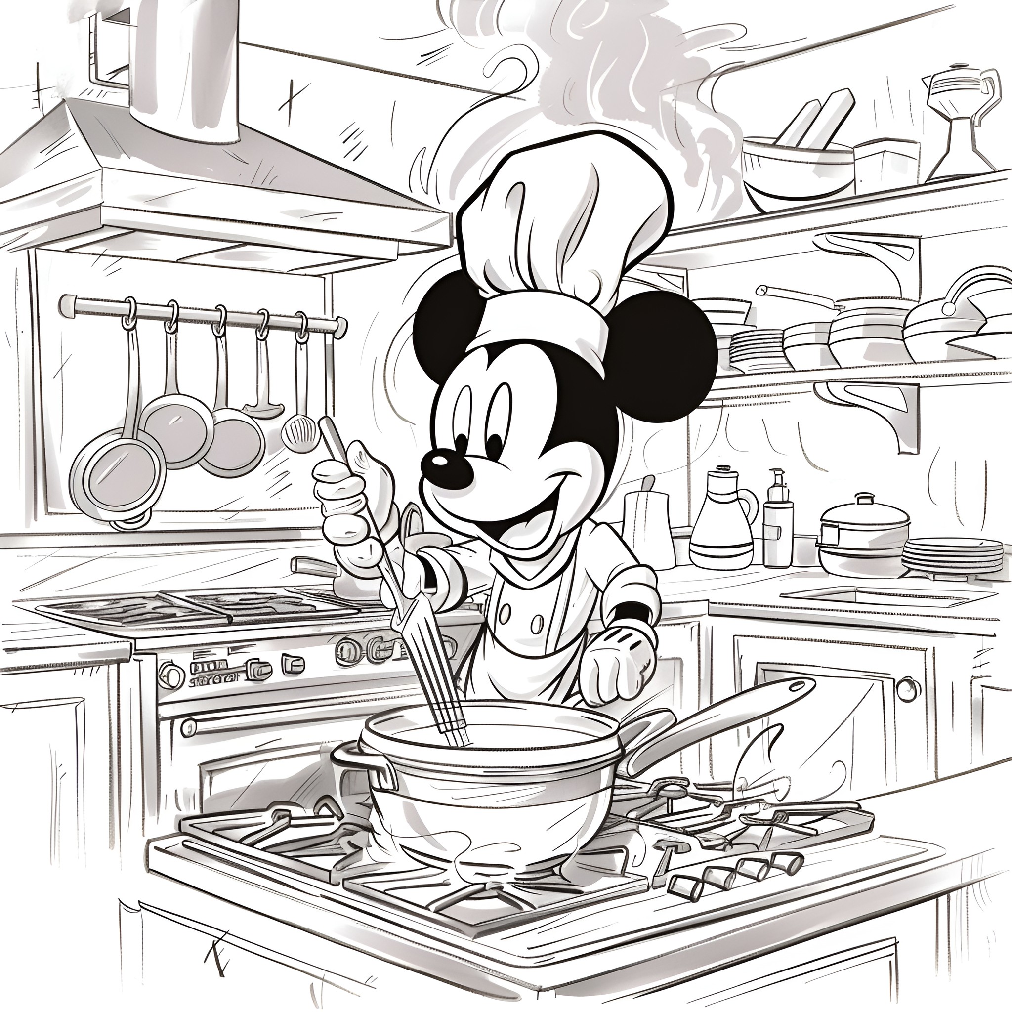 42 Best Mickey Mouse Coloring Pages (Free Printable PDFs)