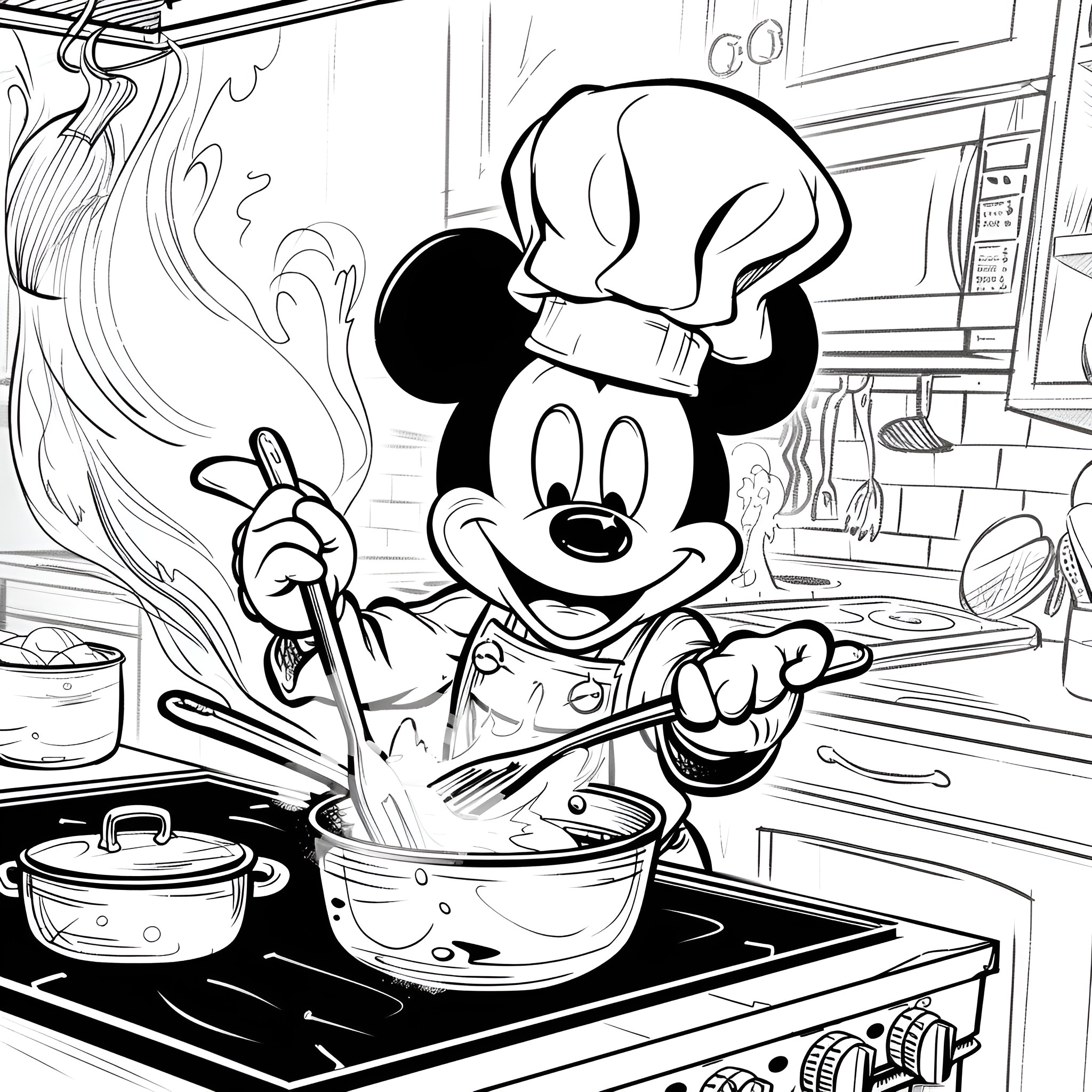 Best Mickey Mouse Coloring Pages (Free Printable PDF)
