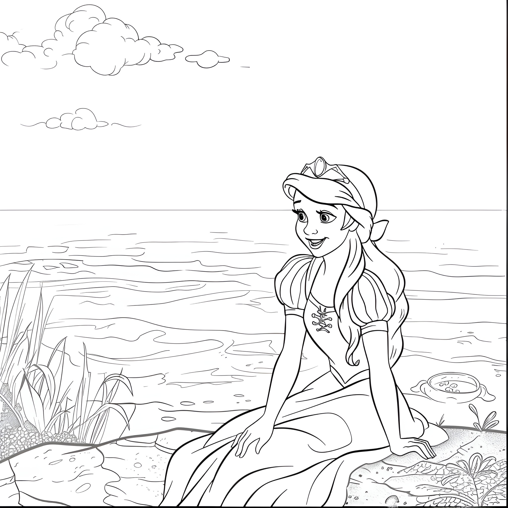 80 Best Disney Princess Coloring Pages (Free Printable PDFs)
