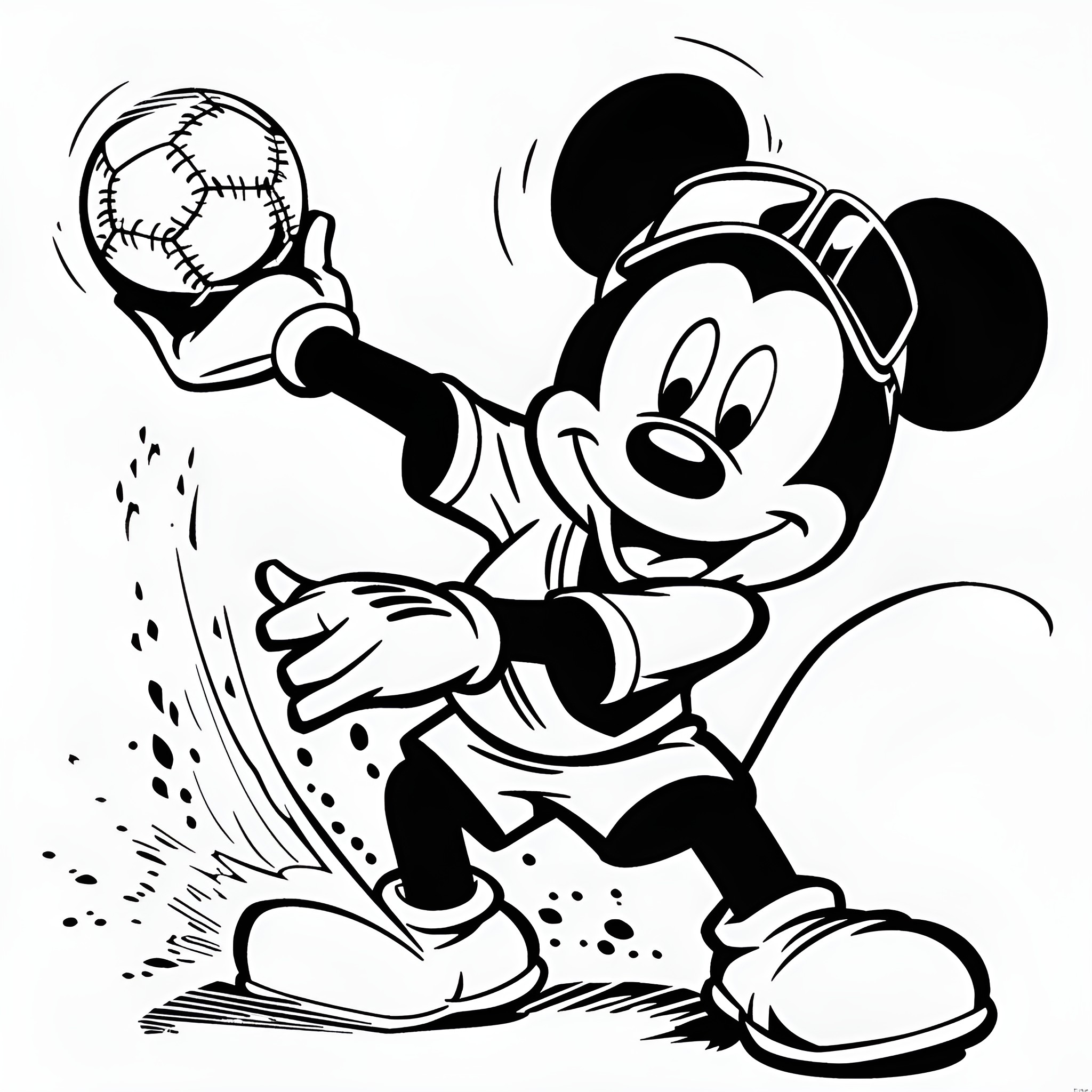 42 Best Mickey Mouse Coloring Pages (Free Printable PDFs)