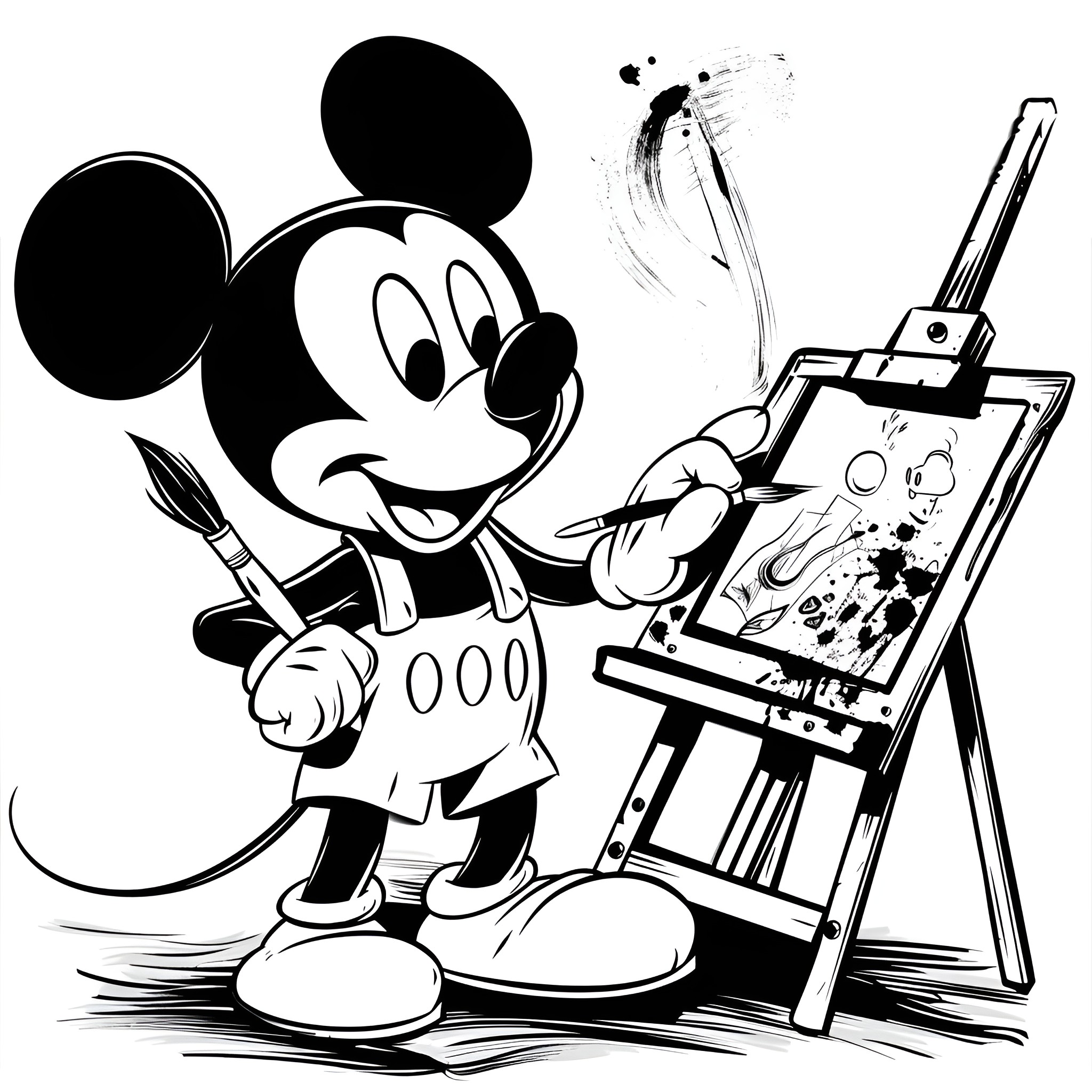 Best Mickey Mouse Coloring Pages (Free Printable PDF)