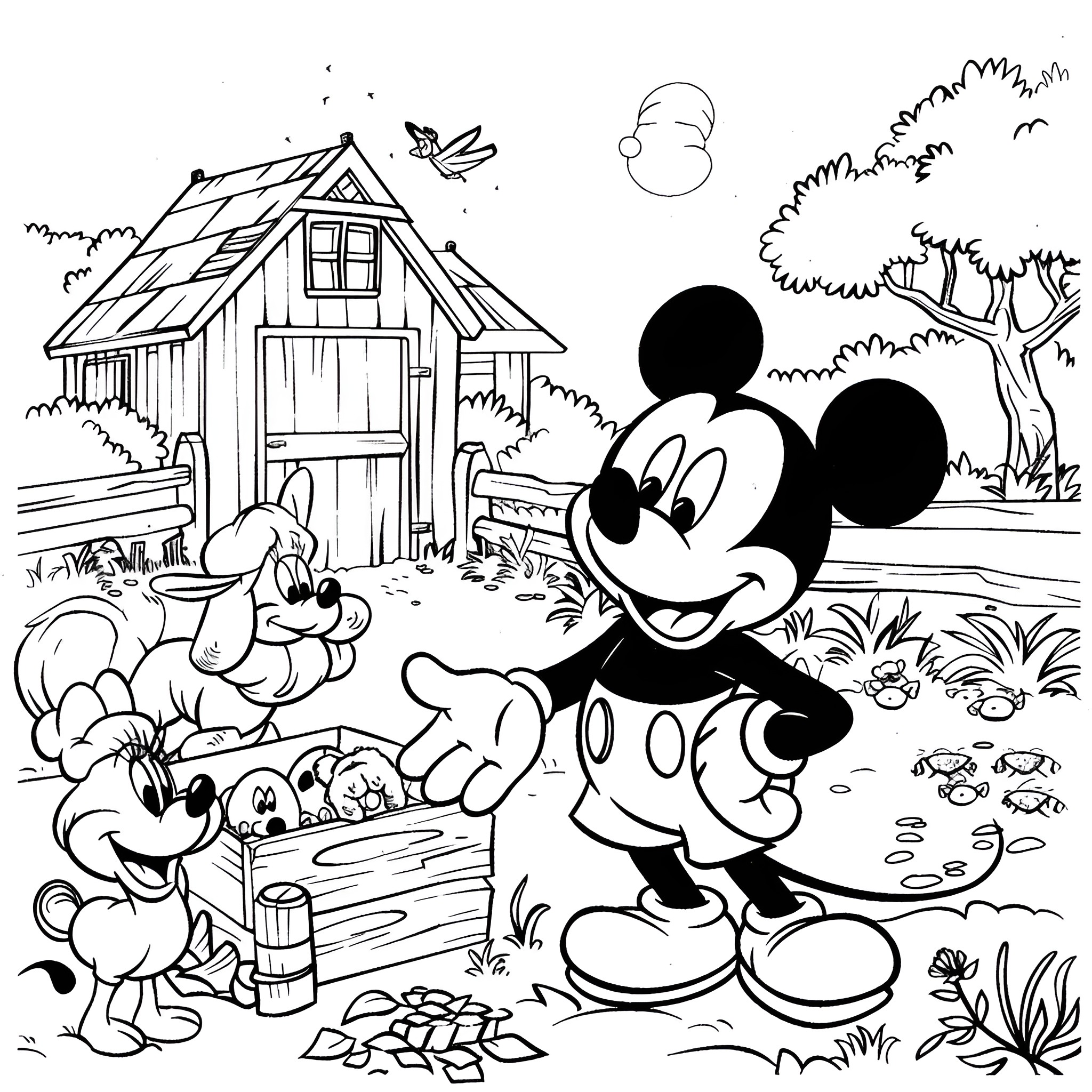 42 Best Mickey Mouse Coloring Pages (Free Printable PDFs)