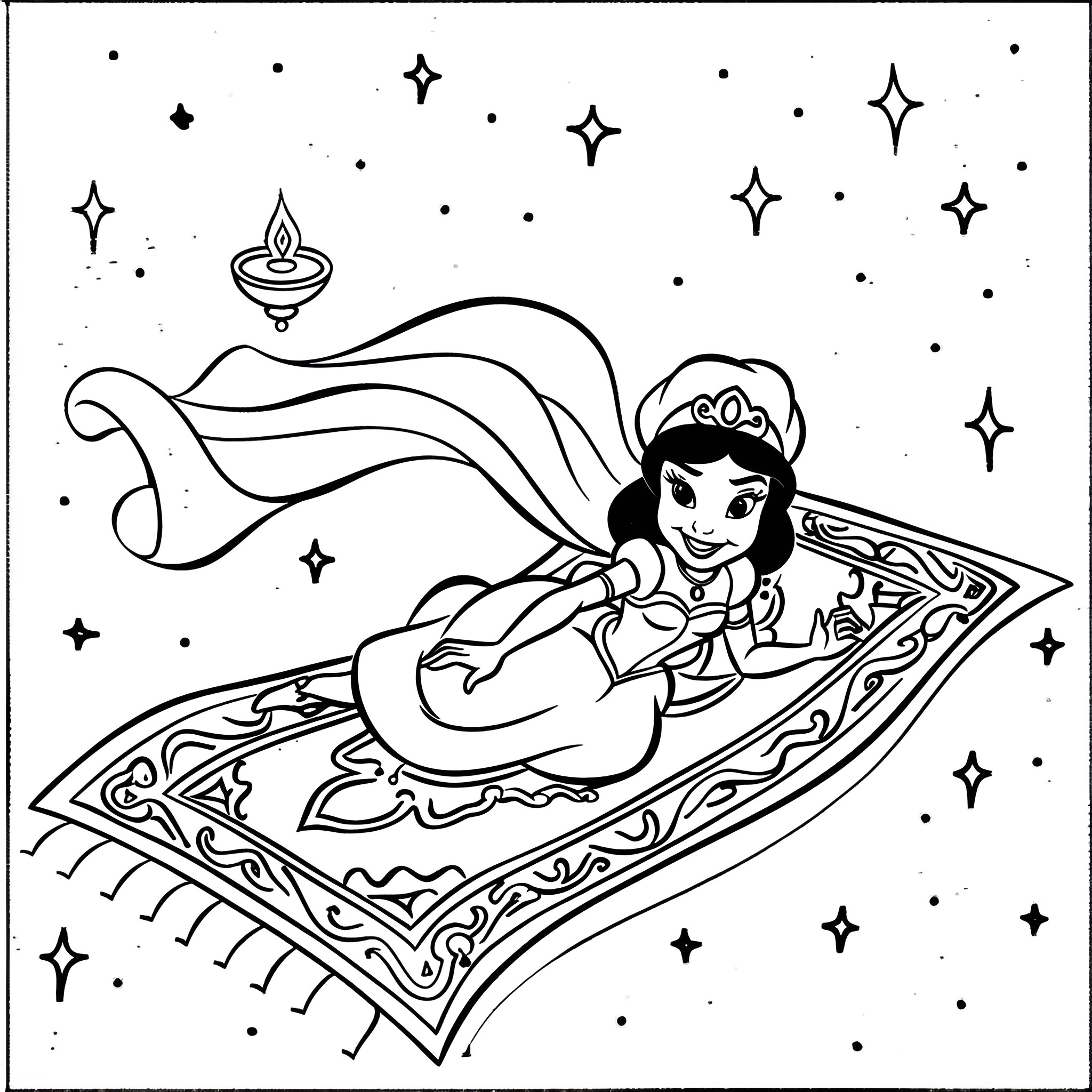 Best Disney Princess Coloring Pages (Free Printable PDF)