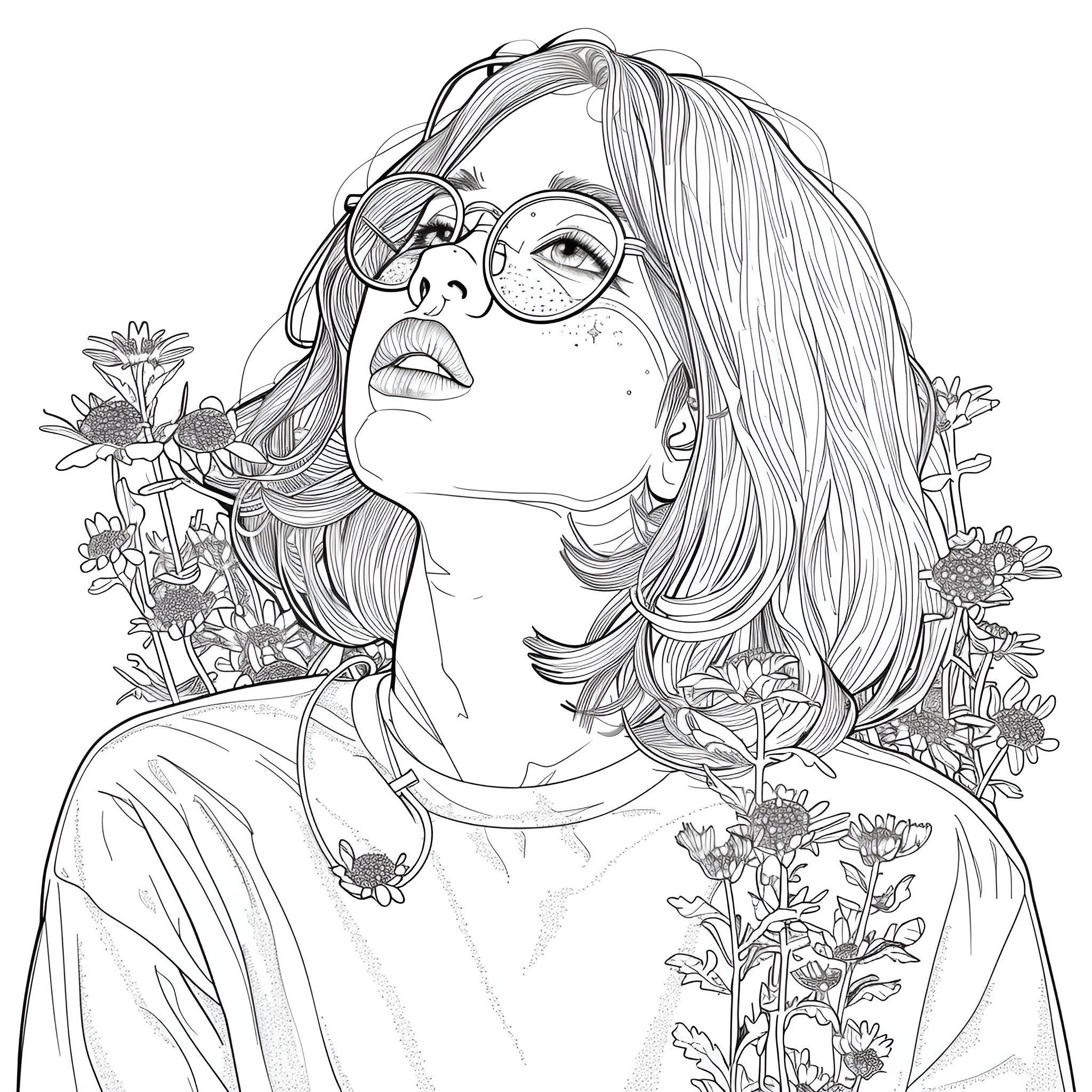 Best Aesthetic Coloring Pages (Free Printable PDF)