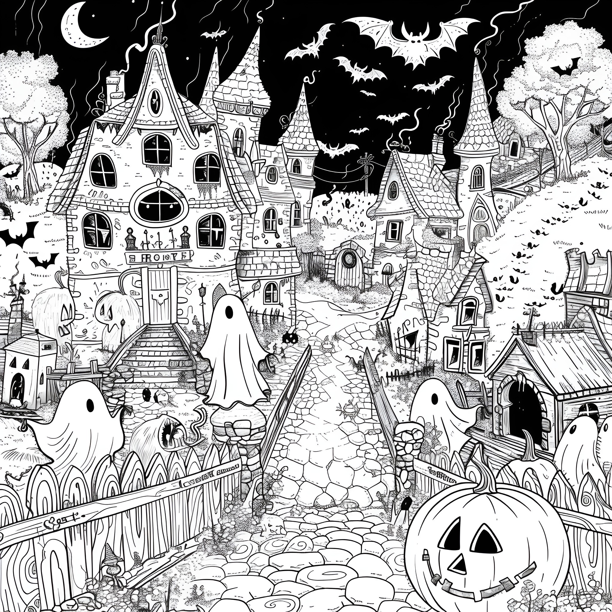 75 Best Halloween Coloring Pages (Free Printable PDFs)