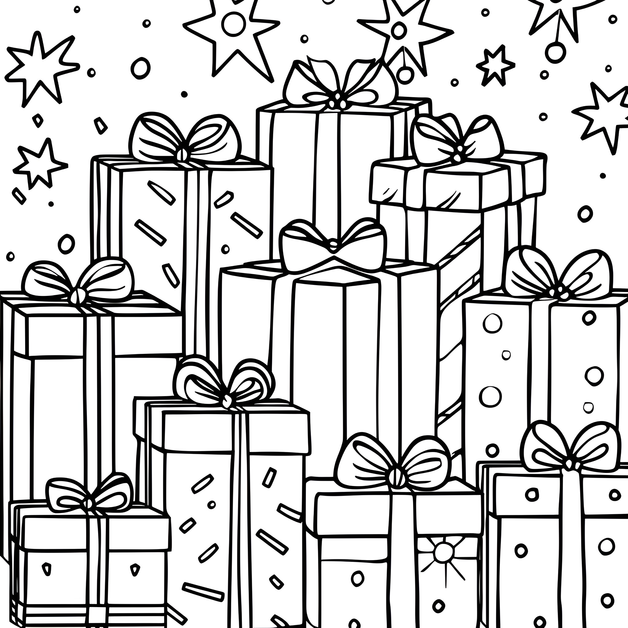 Best Christmas Coloring Pages (Free Printable PDF)