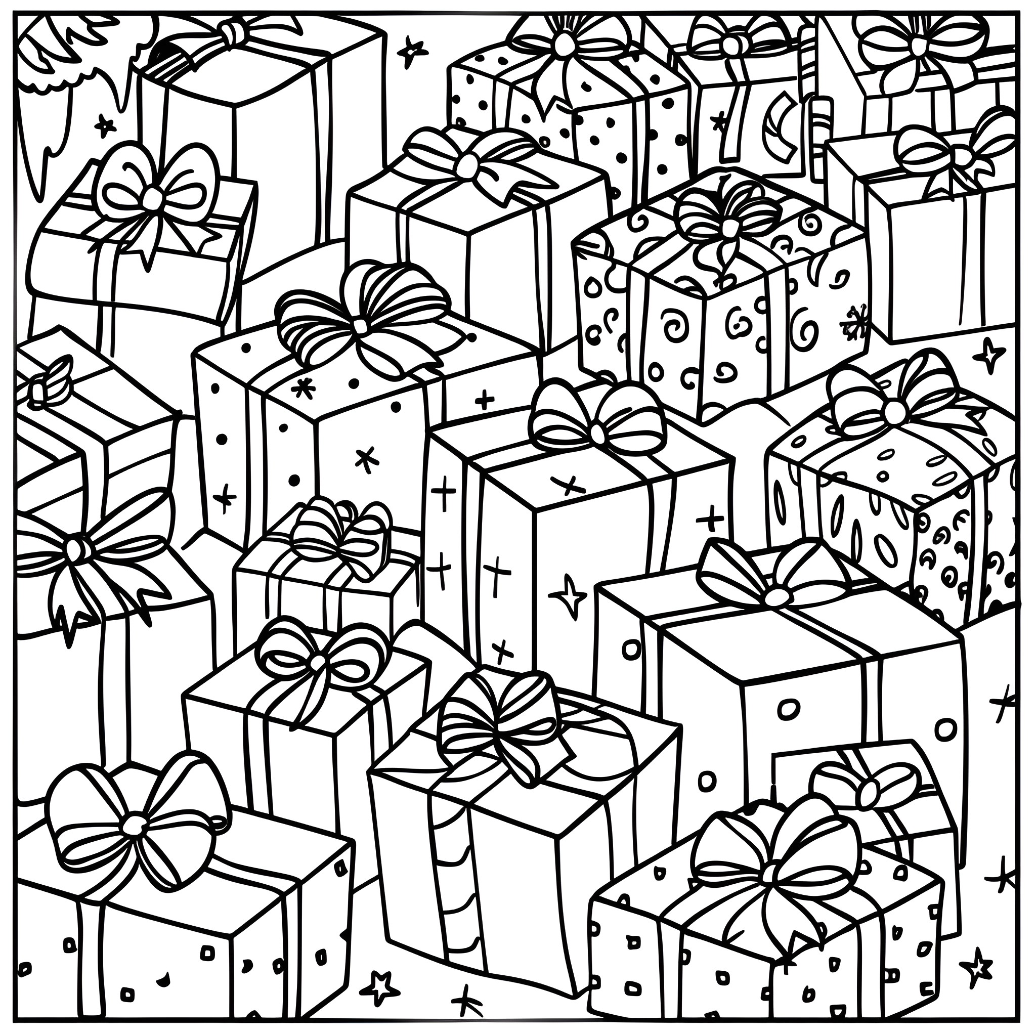 Best Christmas Coloring Pages (Free Printable PDF)