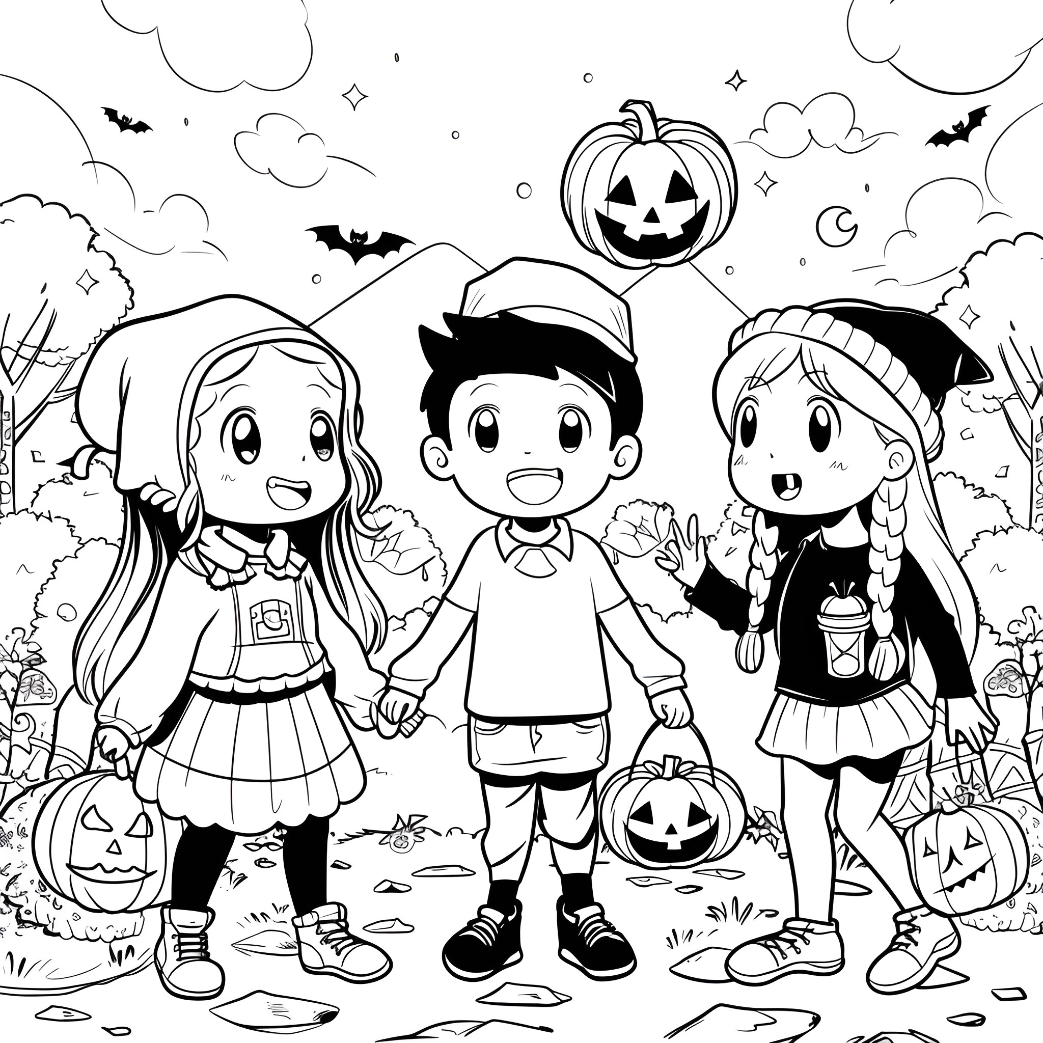 75 Best Halloween Coloring Pages (Free Printable PDFs)