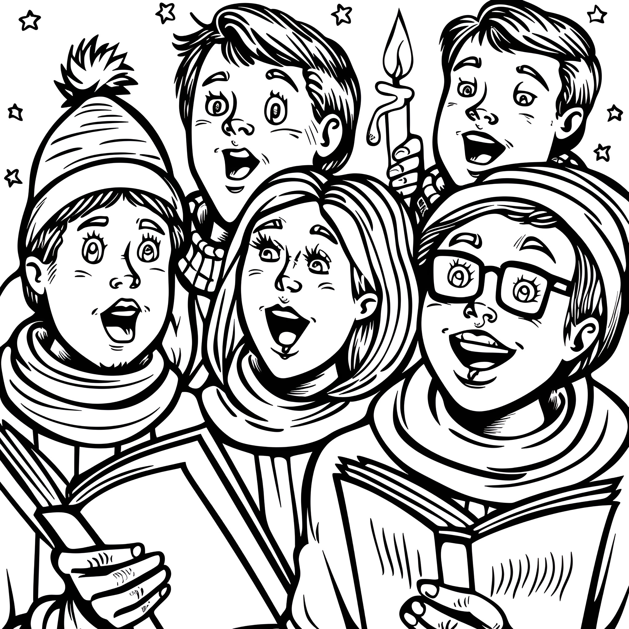 Best Christmas Coloring Pages (Free Printable PDF)