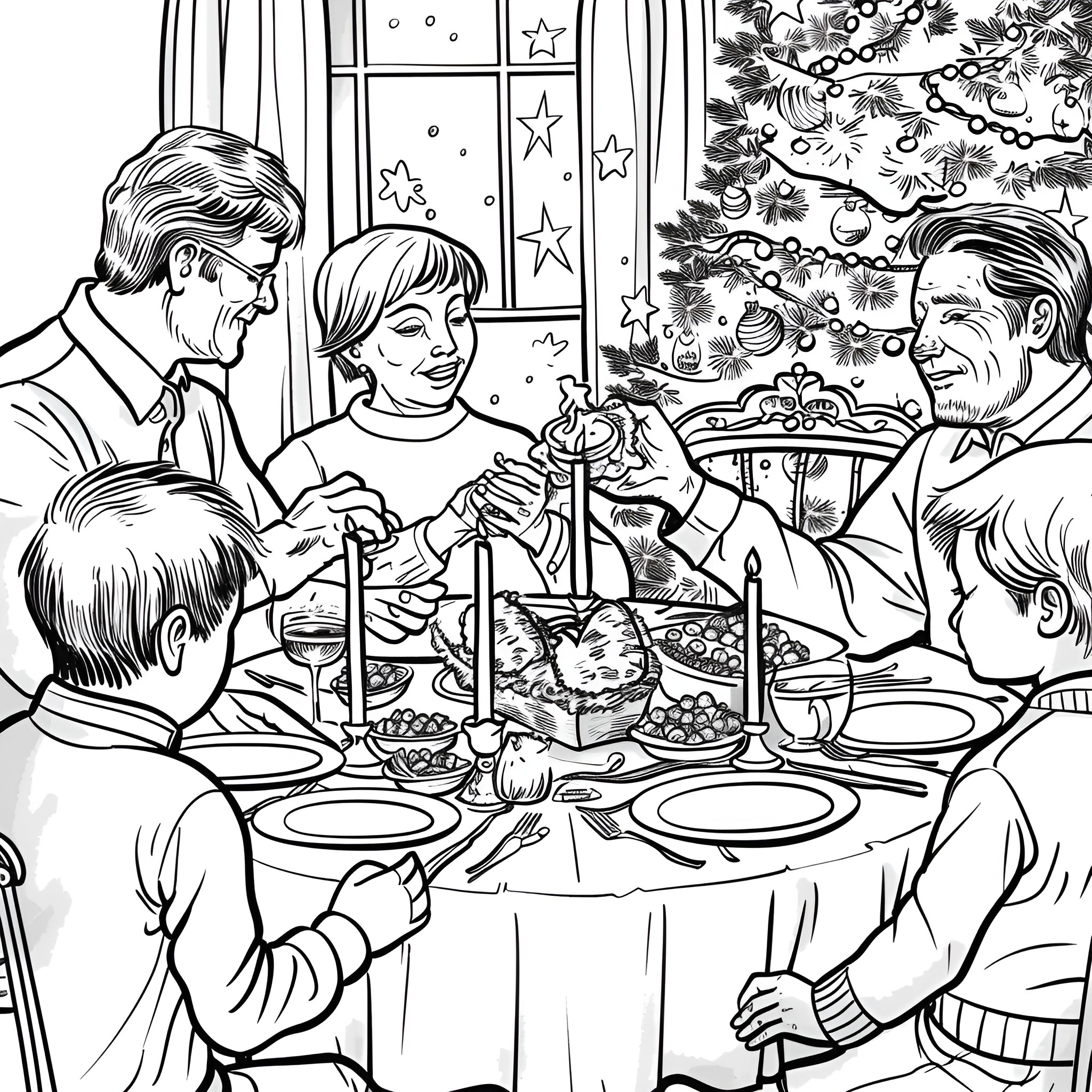 100 Best Christmas Coloring Pages (Free Printable PDFs)