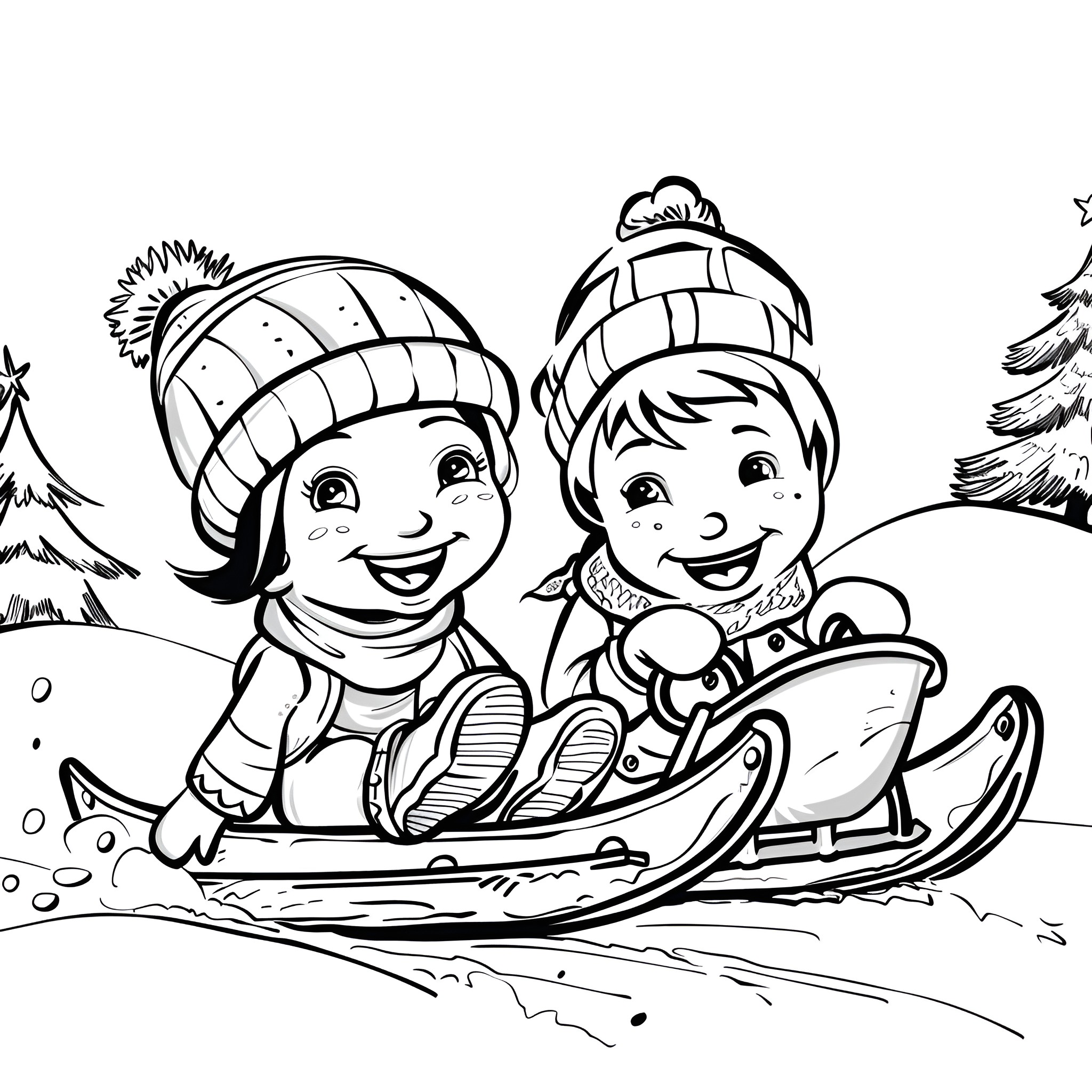 Best Christmas Coloring Pages (Free Printable PDF)