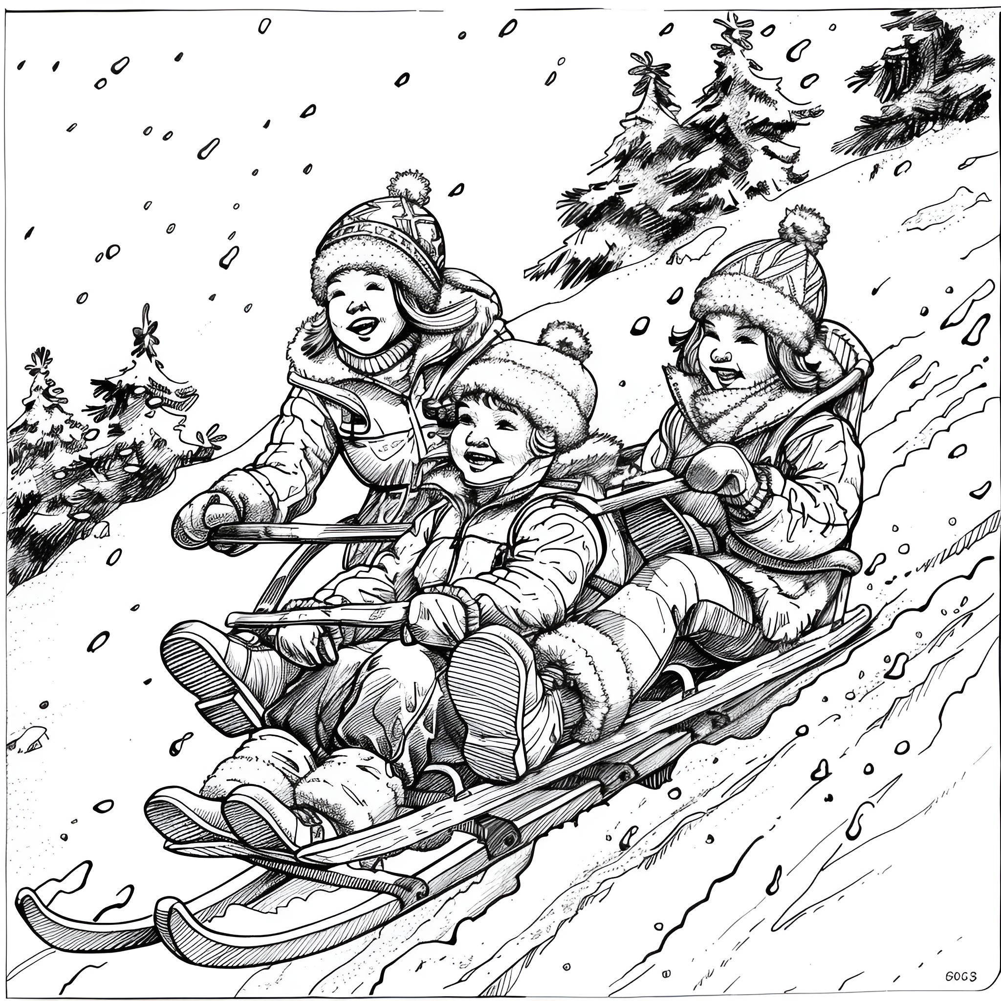 Best Christmas Coloring Pages (Free Printable PDF)