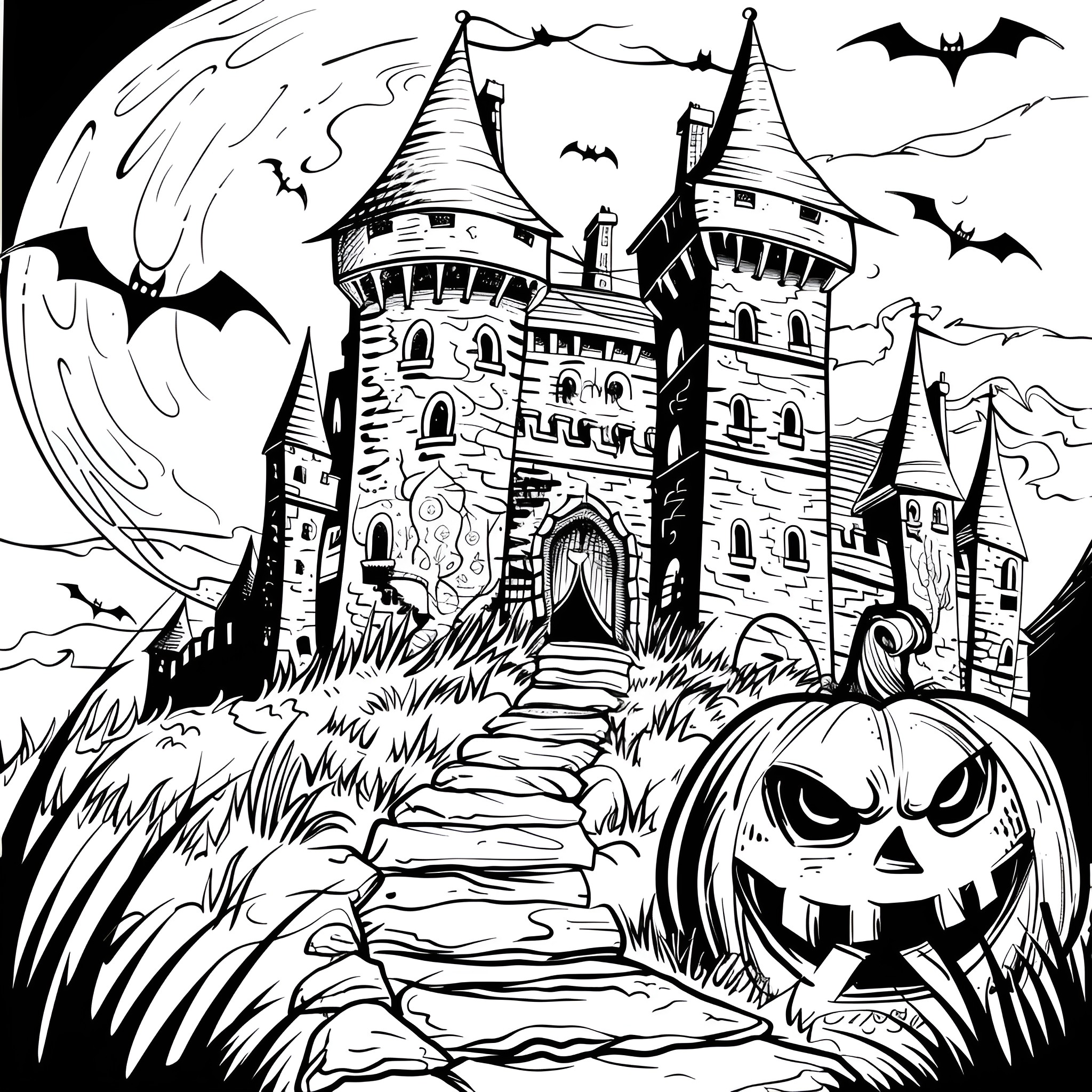 75 Best Halloween Coloring Pages (Free Printable PDFs)