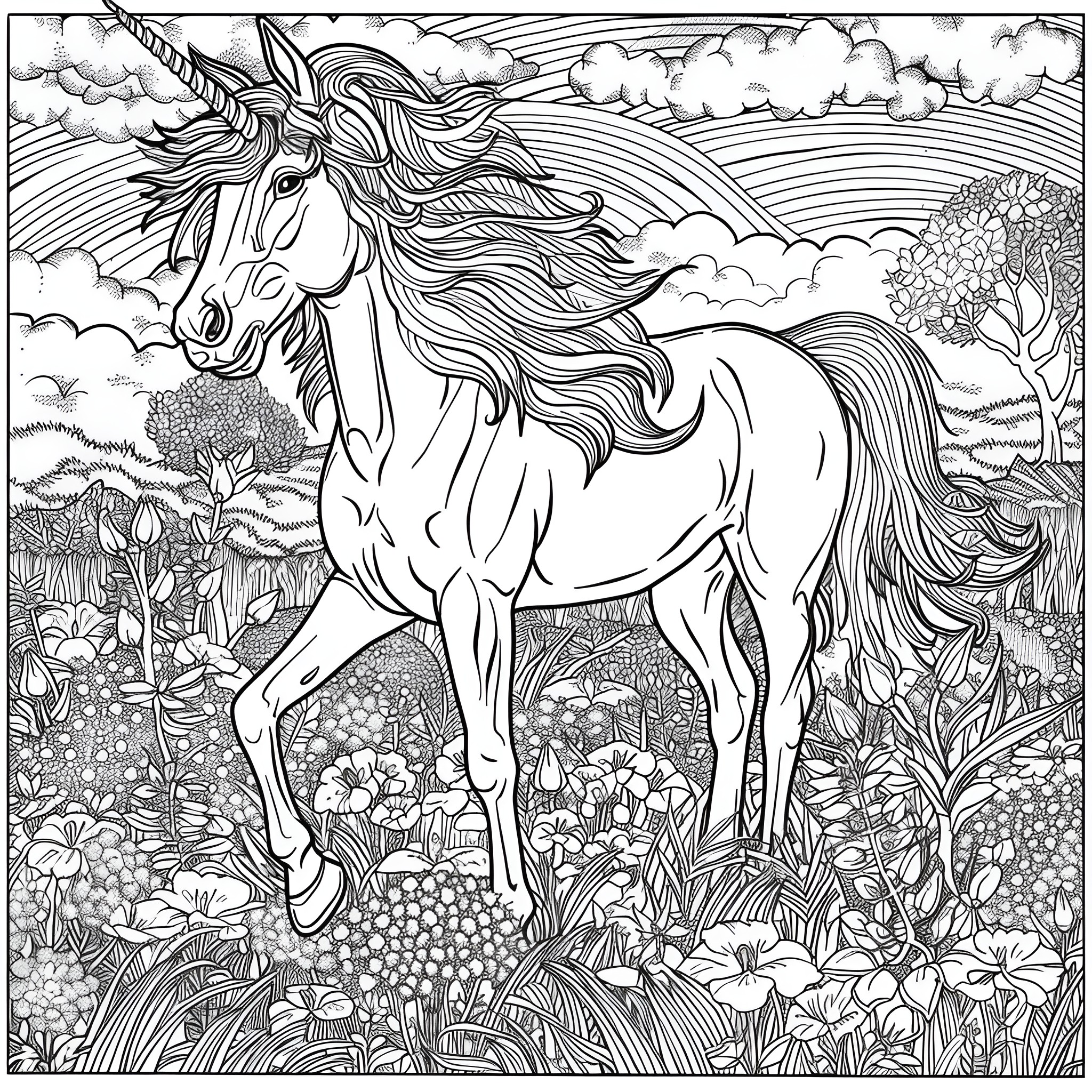 67 Best Unicorn Coloring Pages (Free Printable PDFs)