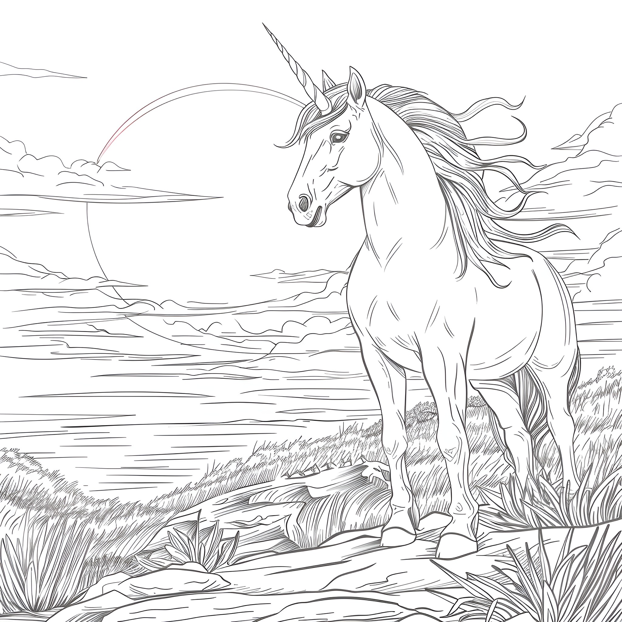 78 Best Unicorn Coloring Pages (Free Printable PDFs)