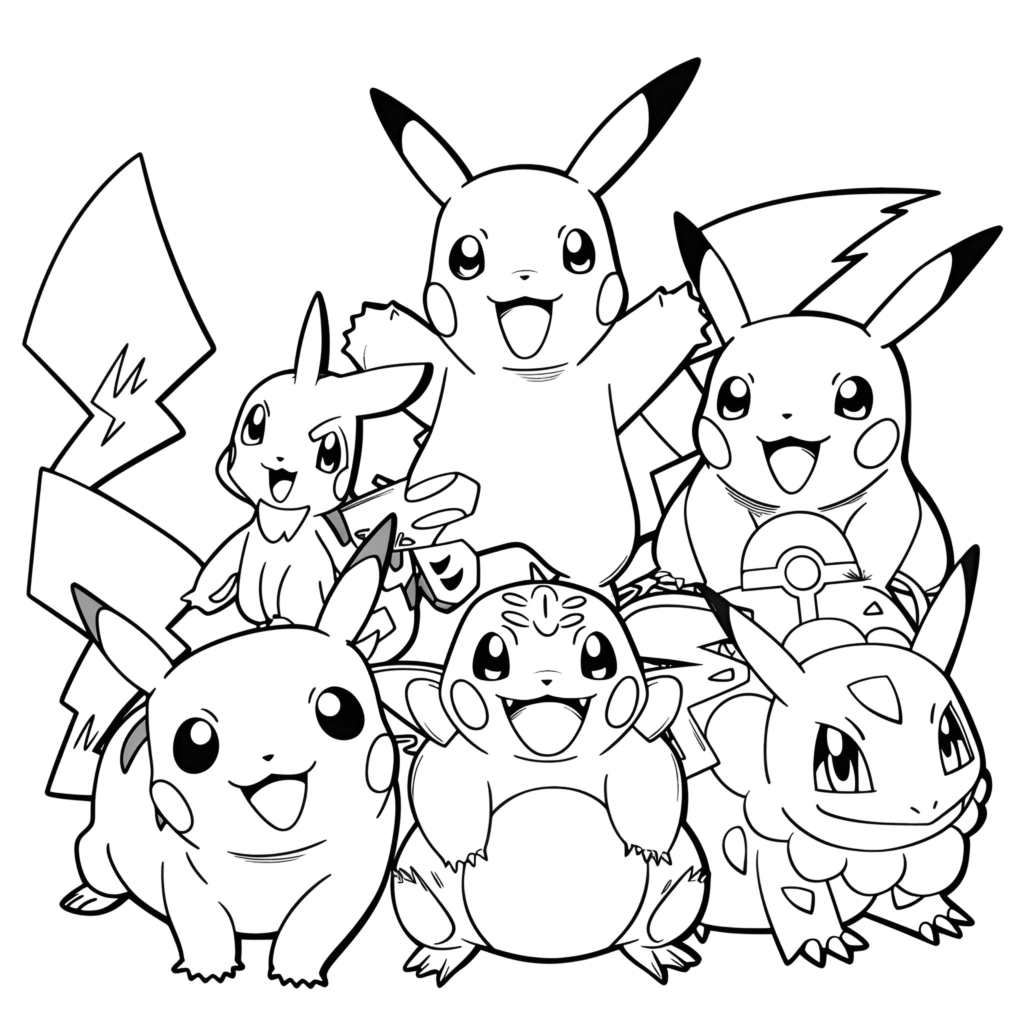 Best Pokemon Coloring Pages (Free Printable PDF)