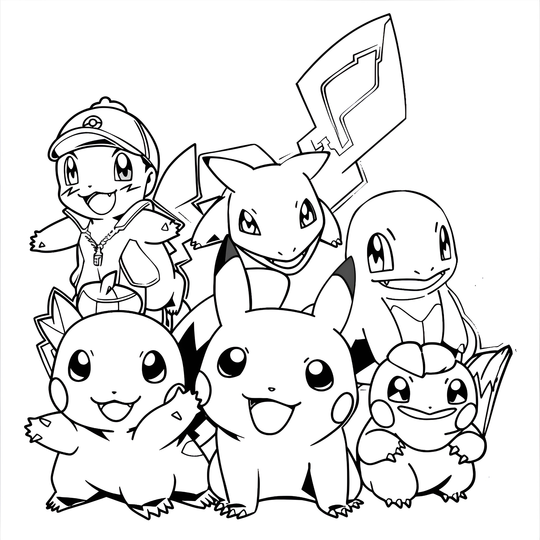 Best Pokemon Coloring Pages (Free Printable PDF)