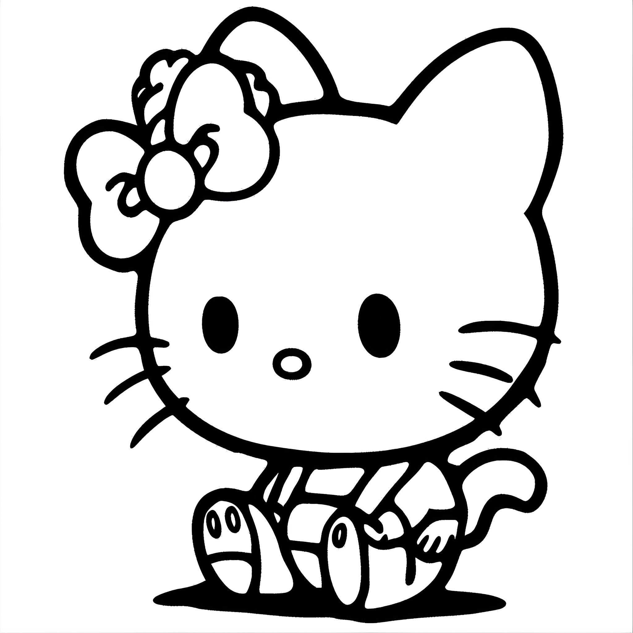85 Best Hello Kitty Coloring Pages (Free Printable PDFs)