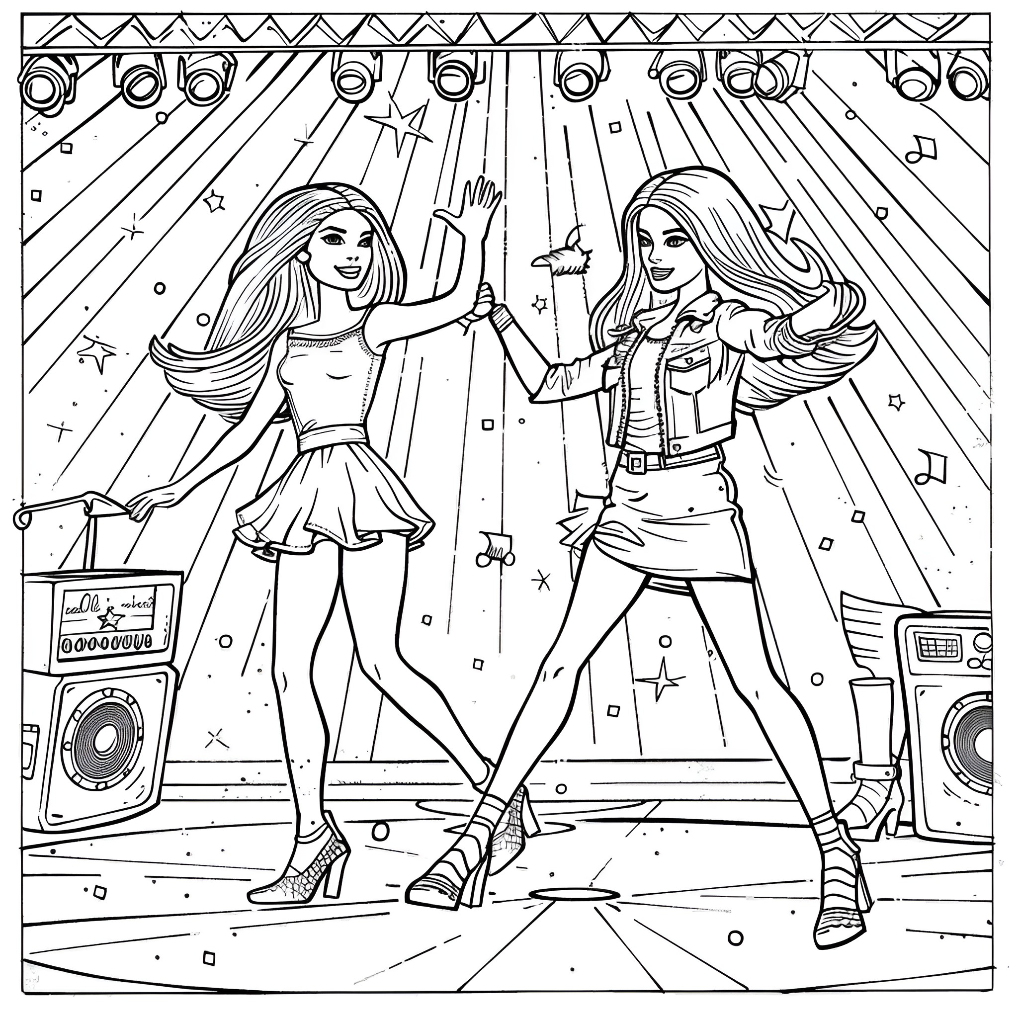 400 Best Barbie Coloring Pages (Free Printable PDFs)