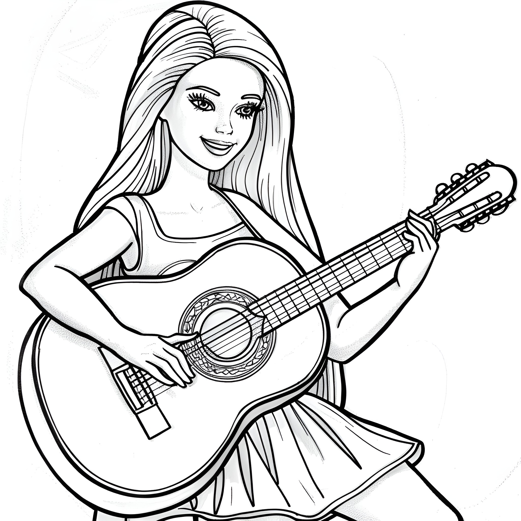 54 Best Barbie Coloring Pages (Free Printable PDFs)
