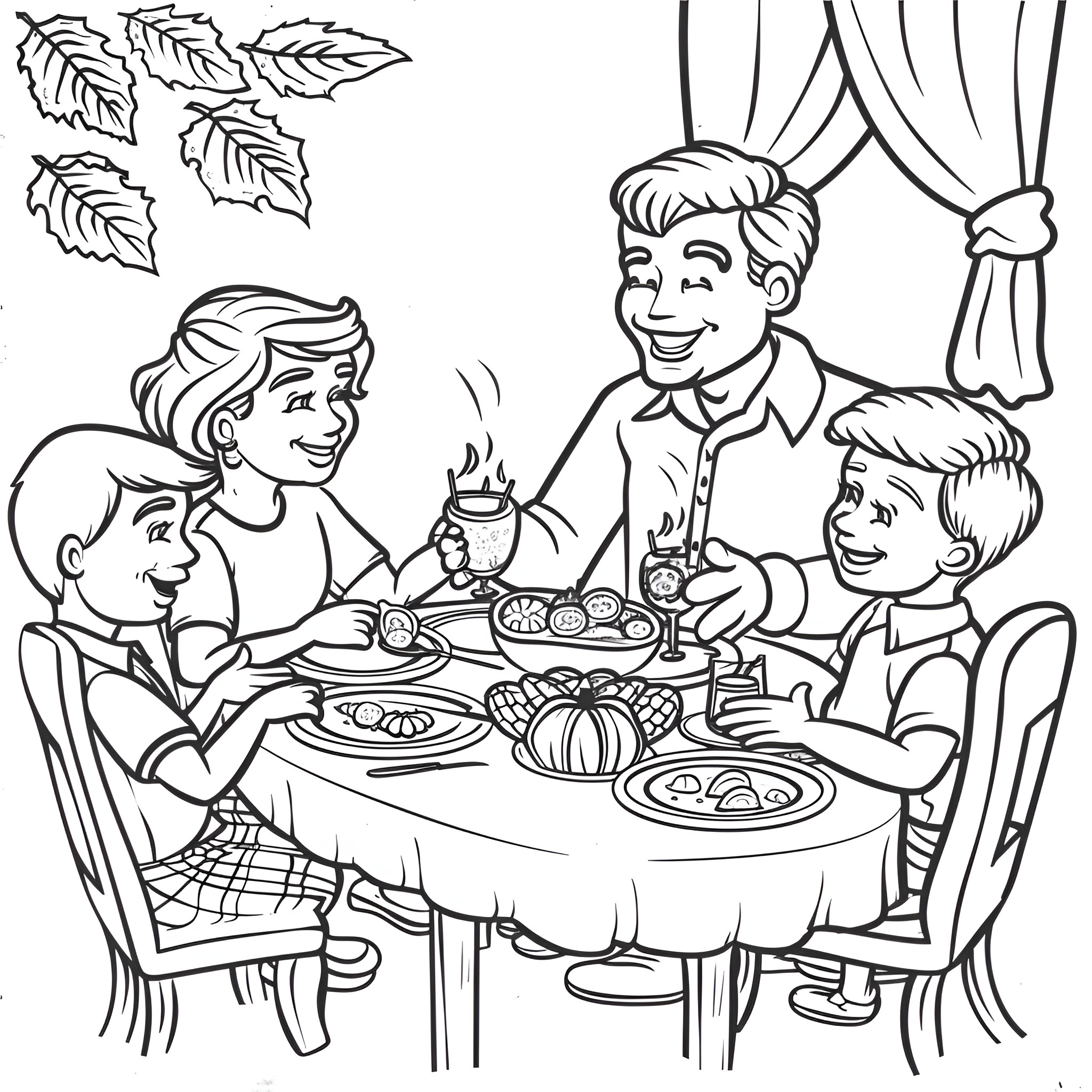 59 Best Thanksgiving Coloring Pages (Free Printable PDFs)