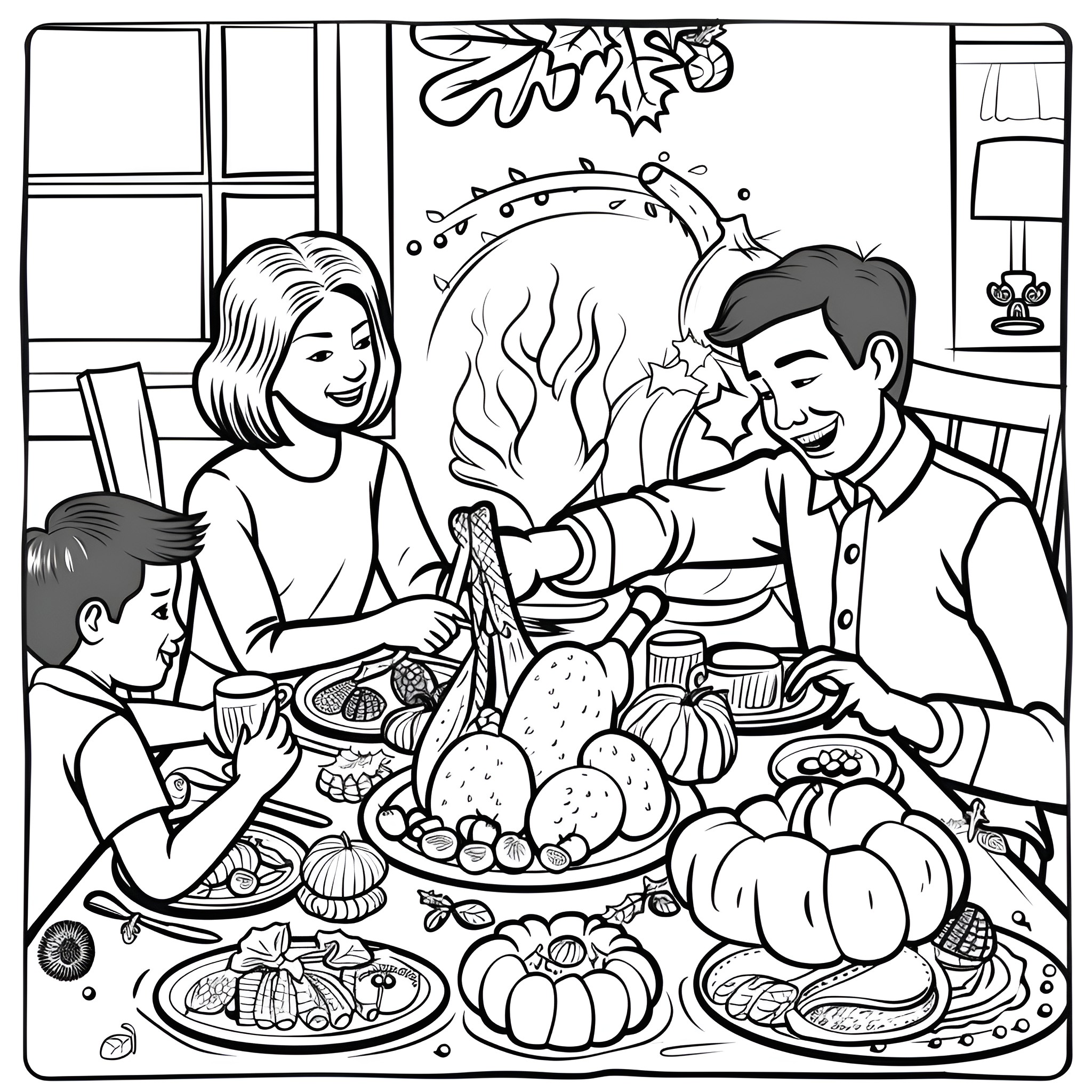 59 Best Thanksgiving Coloring Pages (Free Printable PDFs)
