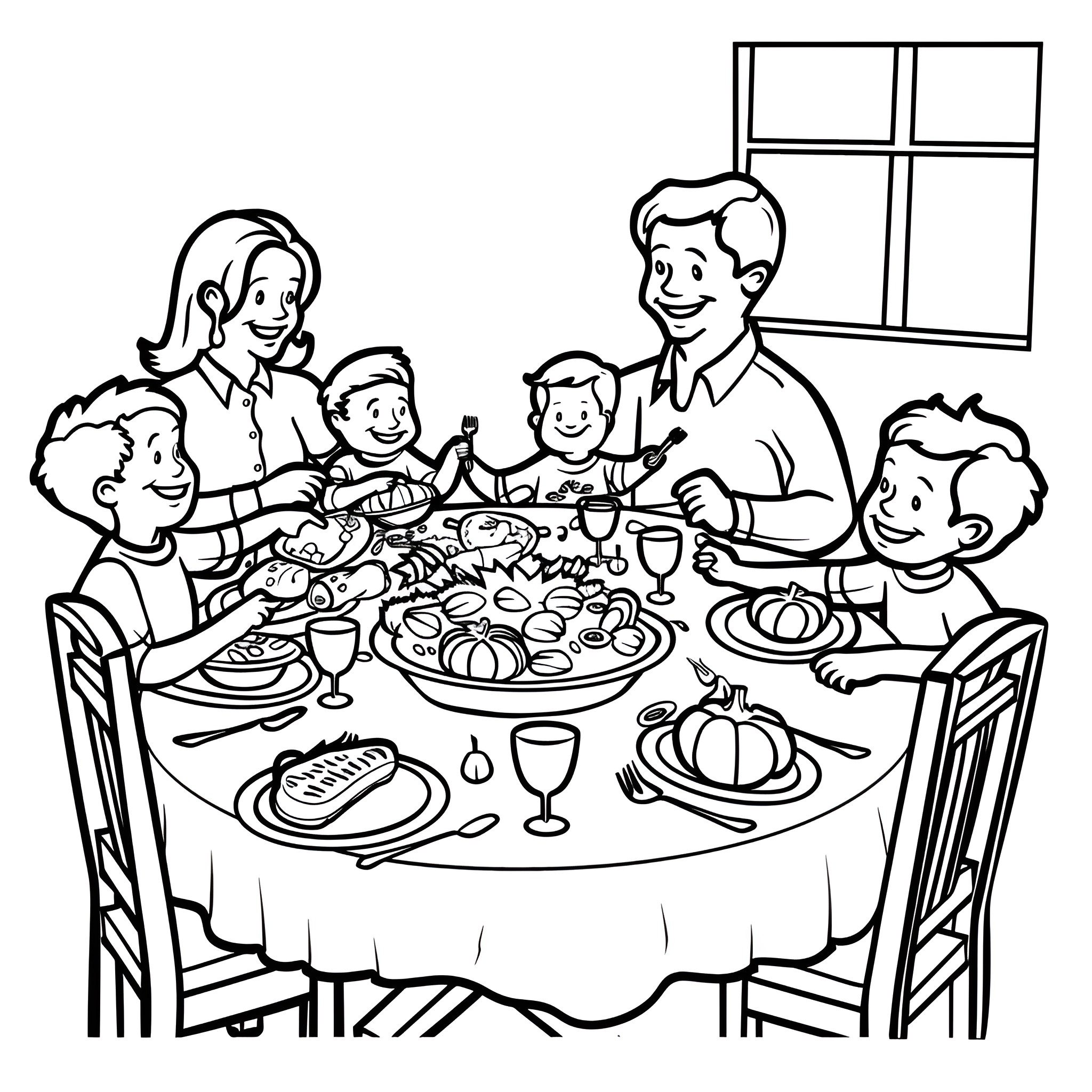 59 Best Thanksgiving Coloring Pages (Free Printable PDFs)