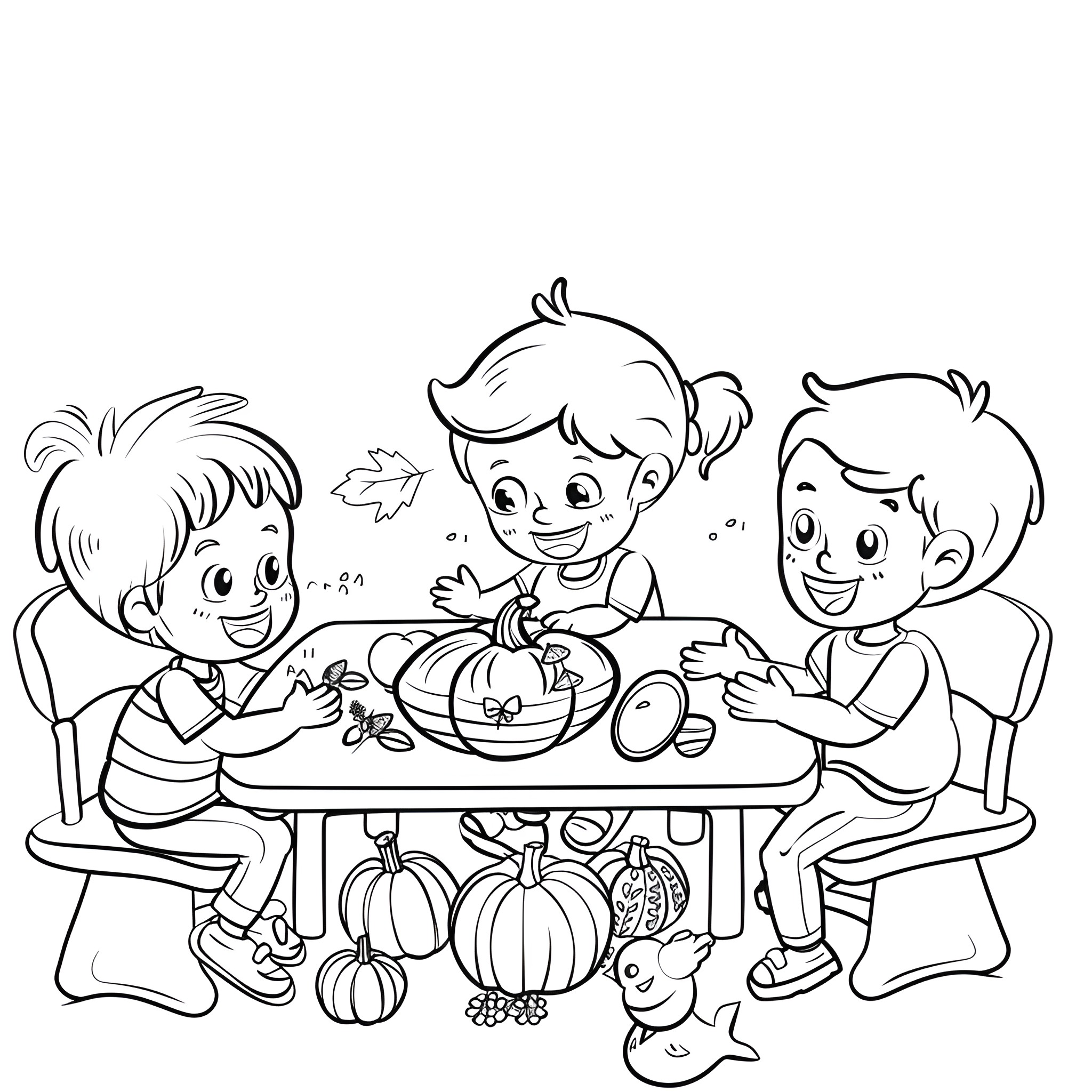 59 Best Thanksgiving Coloring Pages (Free Printable PDFs)