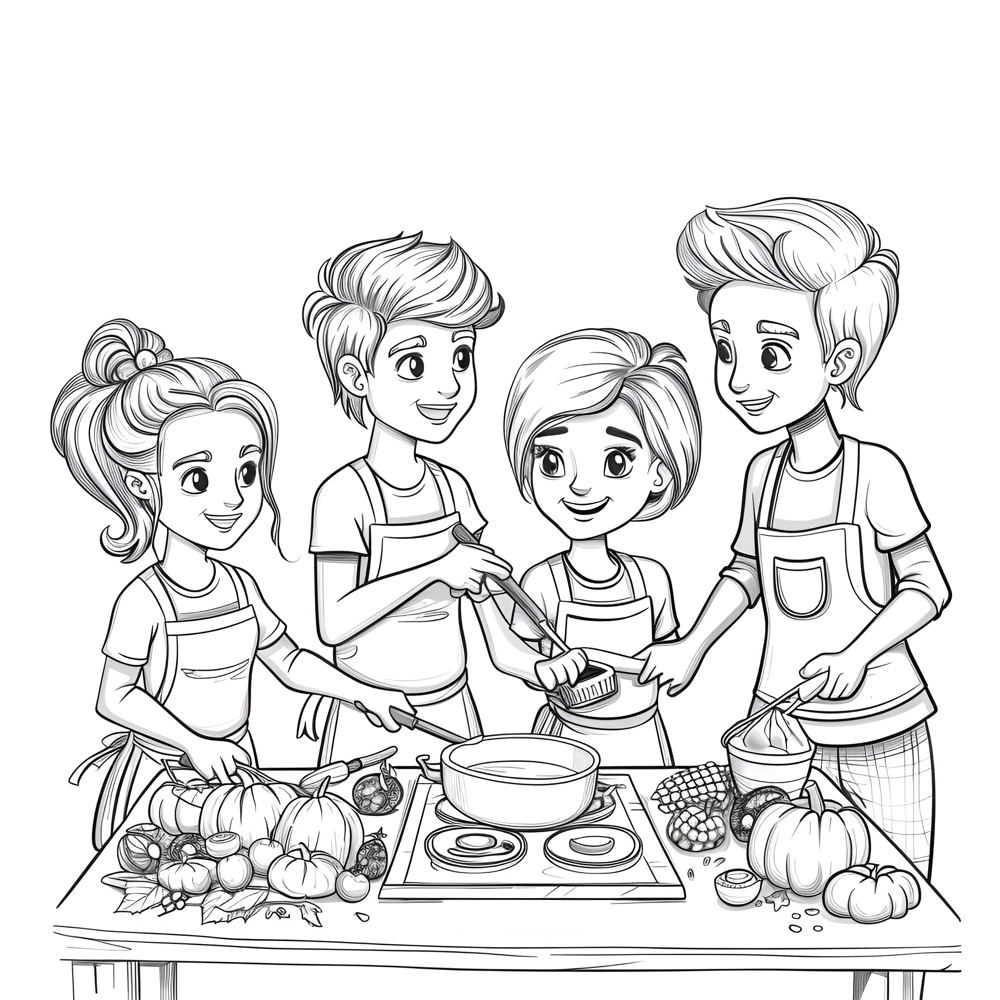 59 Best Thanksgiving Coloring Pages (Free Printable PDFs)