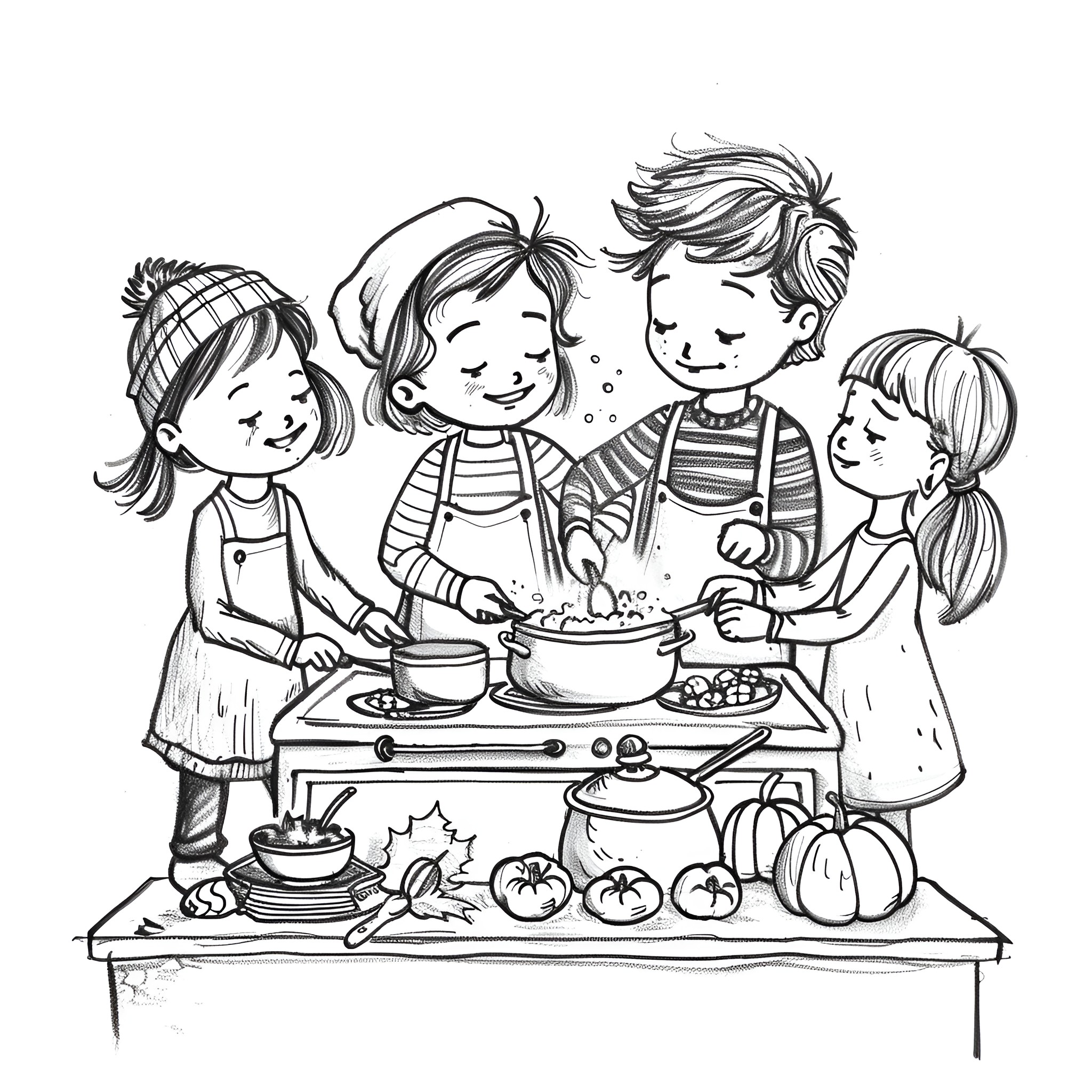 59 Best Thanksgiving Coloring Pages (Free Printable PDFs)