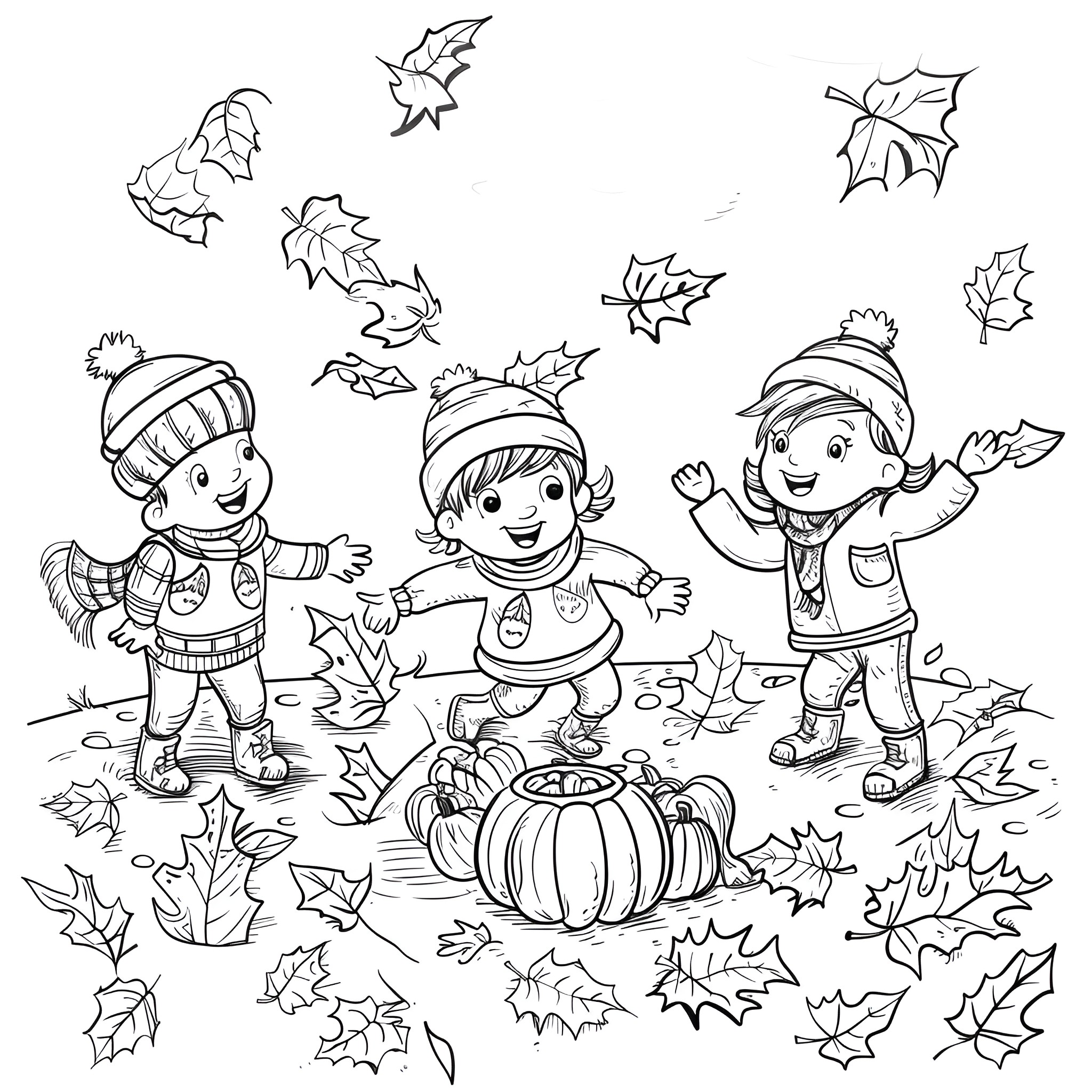 59 Best Thanksgiving Coloring Pages (Free Printable PDFs)