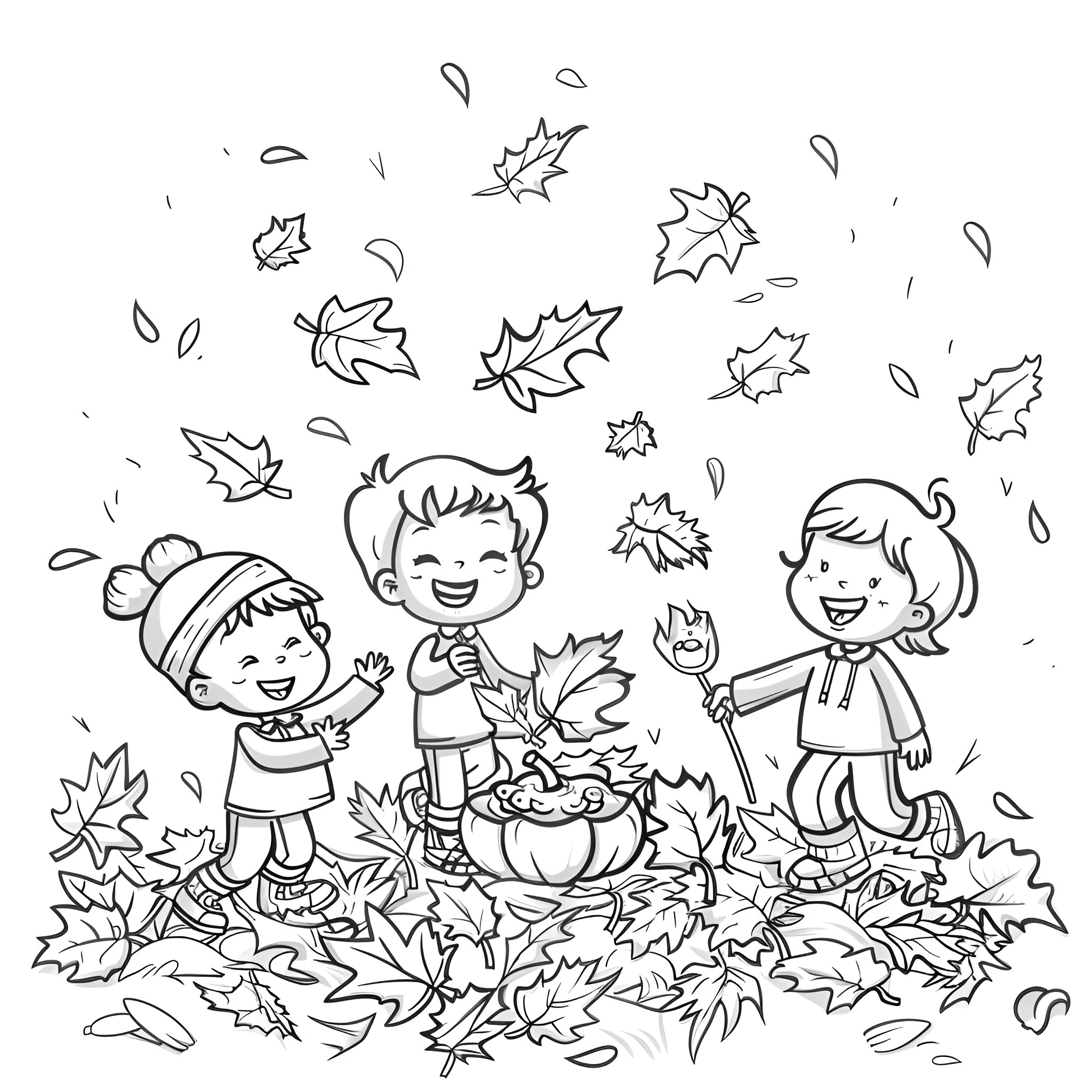 Best Thanksgiving Coloring Pages (Free Printable PDF)