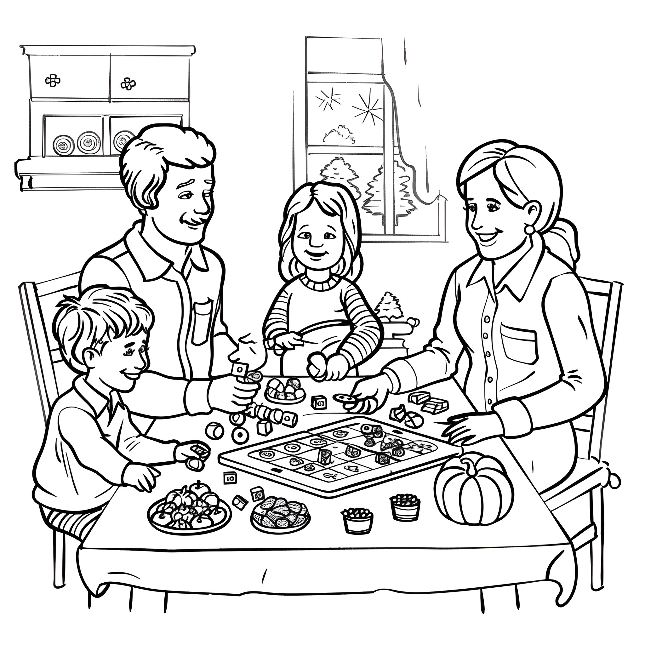Best Thanksgiving Coloring Pages (Free Printable PDF)