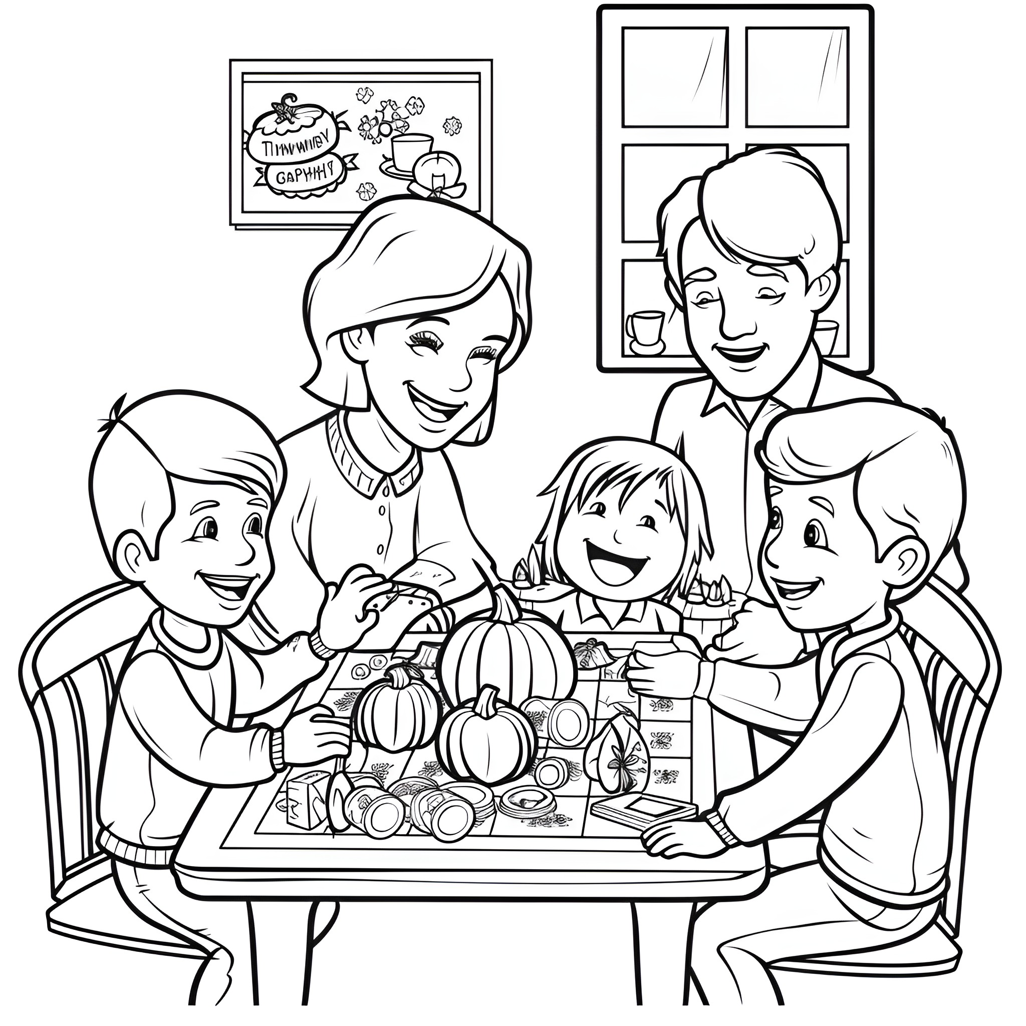 59 Best Thanksgiving Coloring Pages (Free Printable PDFs)