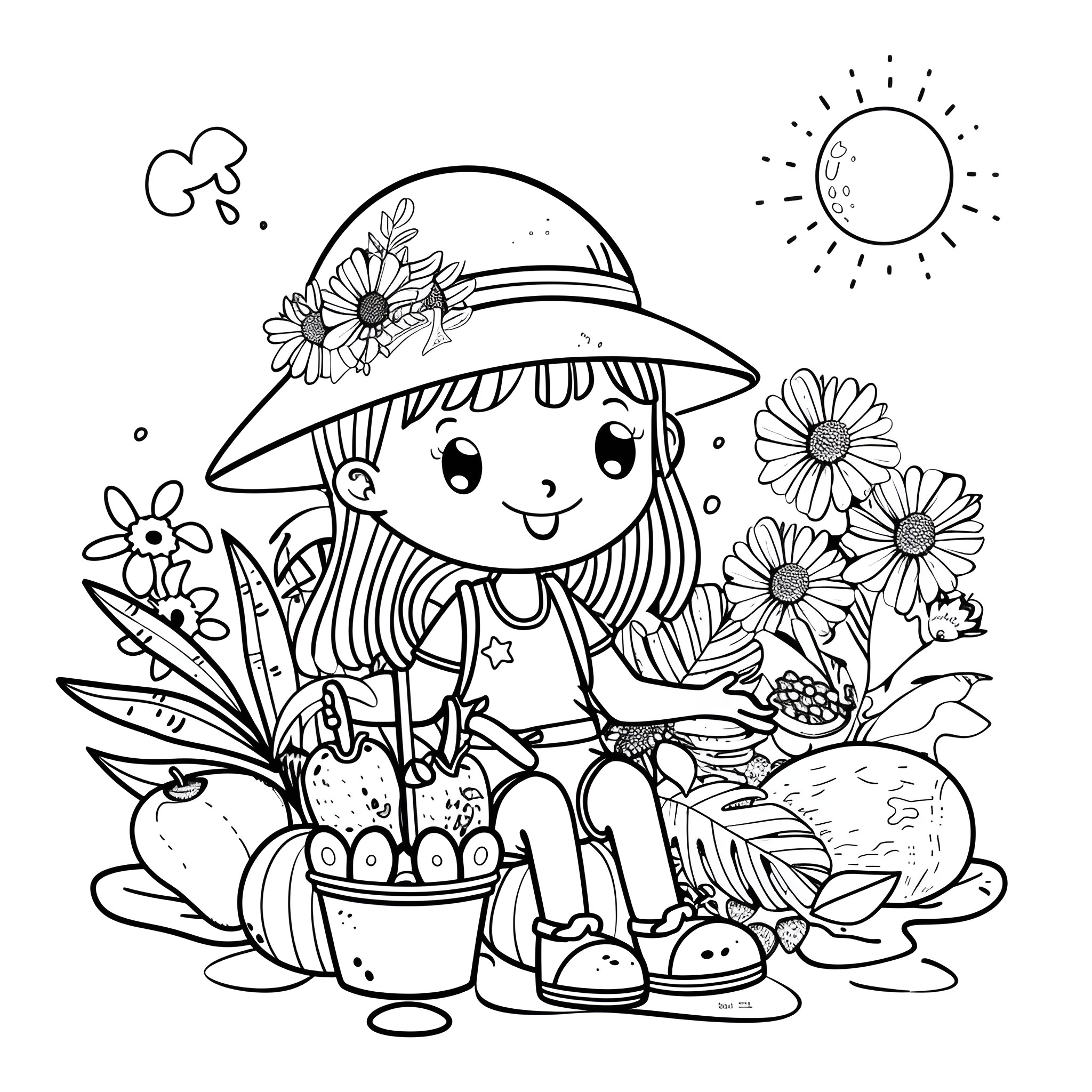 Best Summer Coloring Pages (Free Printable PDF)