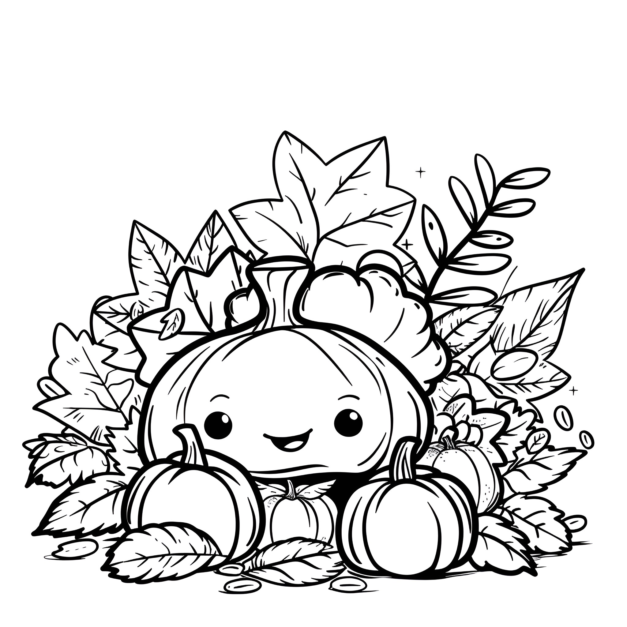 Best Fall Season Coloring Pages (Free Printable PDF)