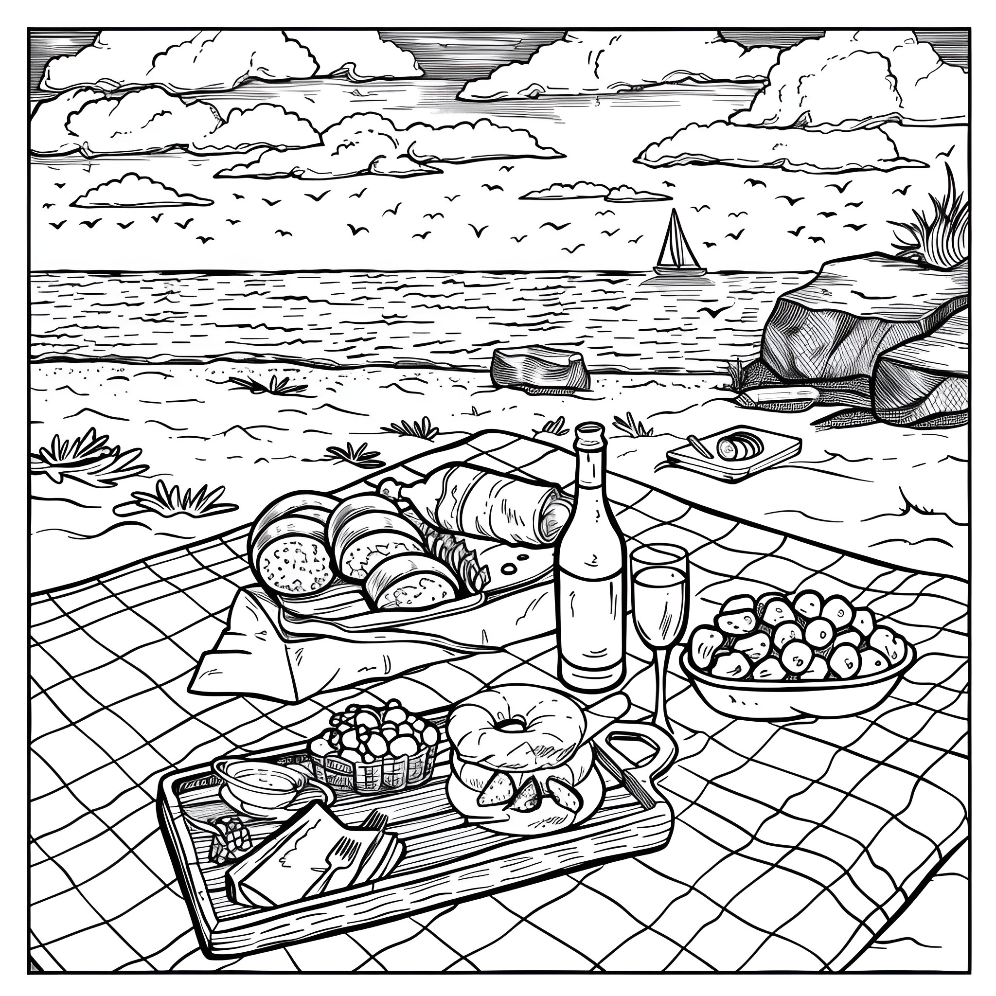 Best Summer Coloring Pages (Free Printable PDF)