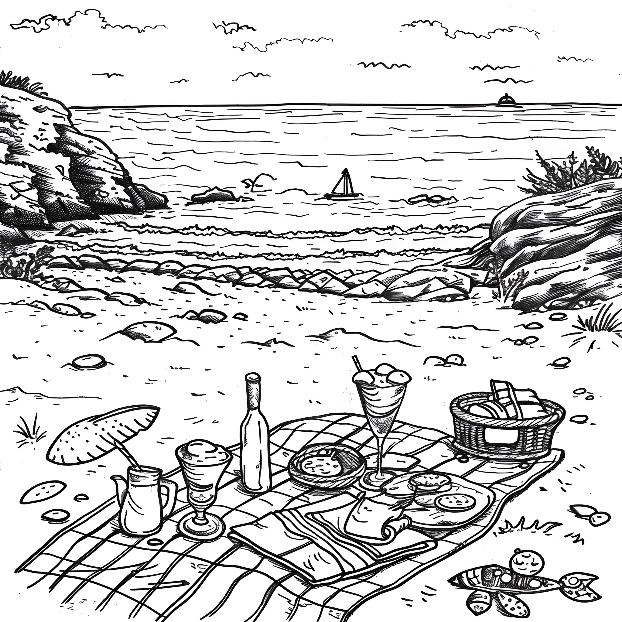 82 Best Summer Coloring Pages (Free Printable PDFs)