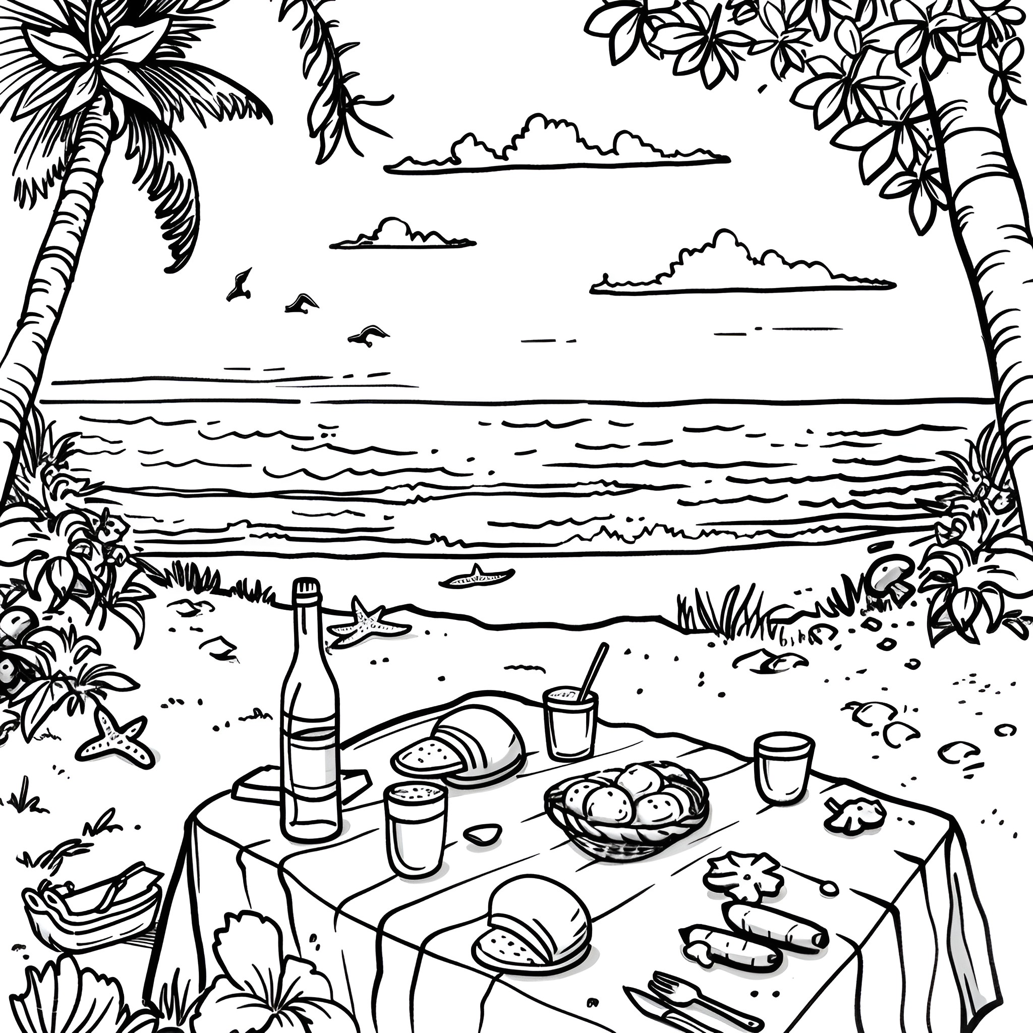 Best Summer Coloring Pages (Free Printable PDF)